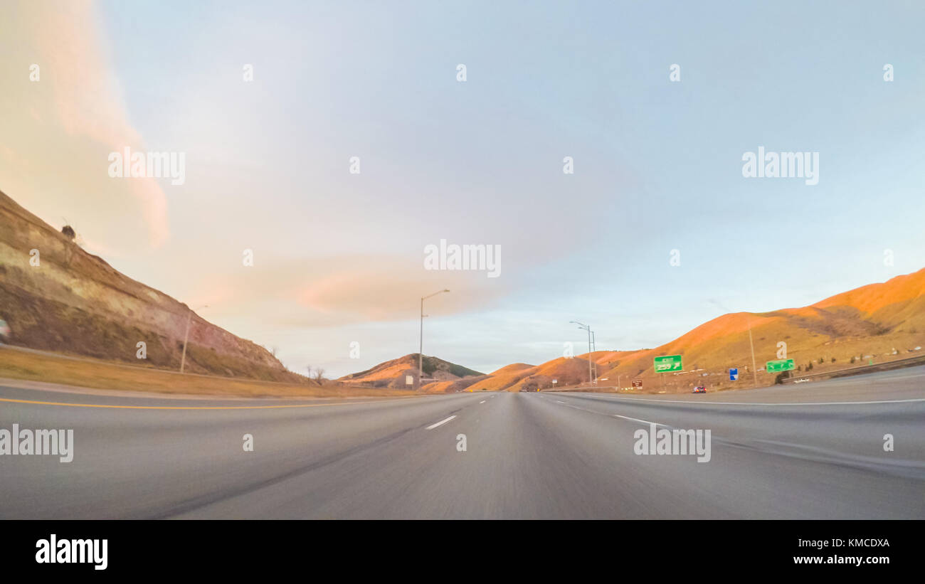 First person point view driving hi-res stock photography and images - Alamy