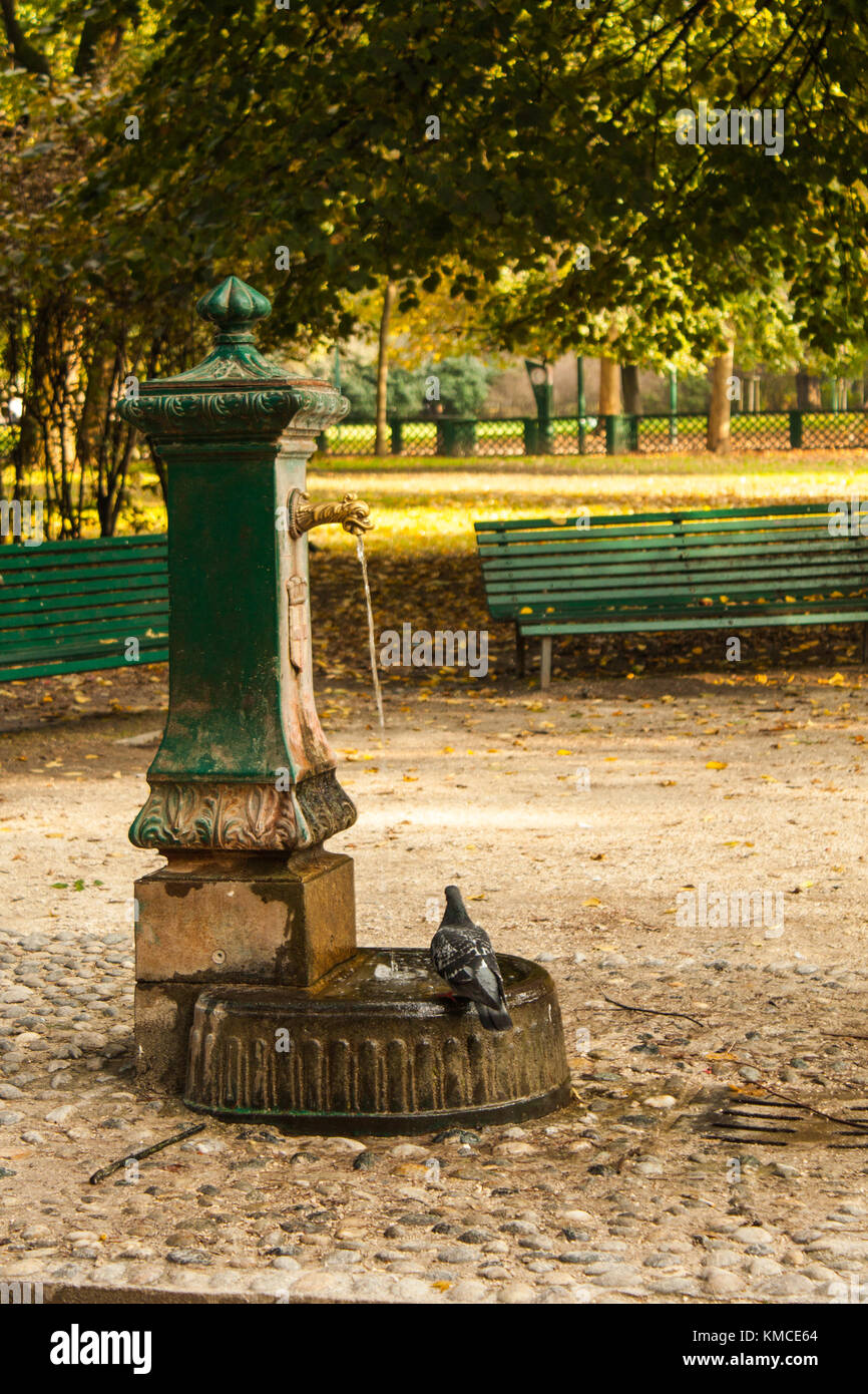 Traditional stone village drinking well hi-res stock photography and ...