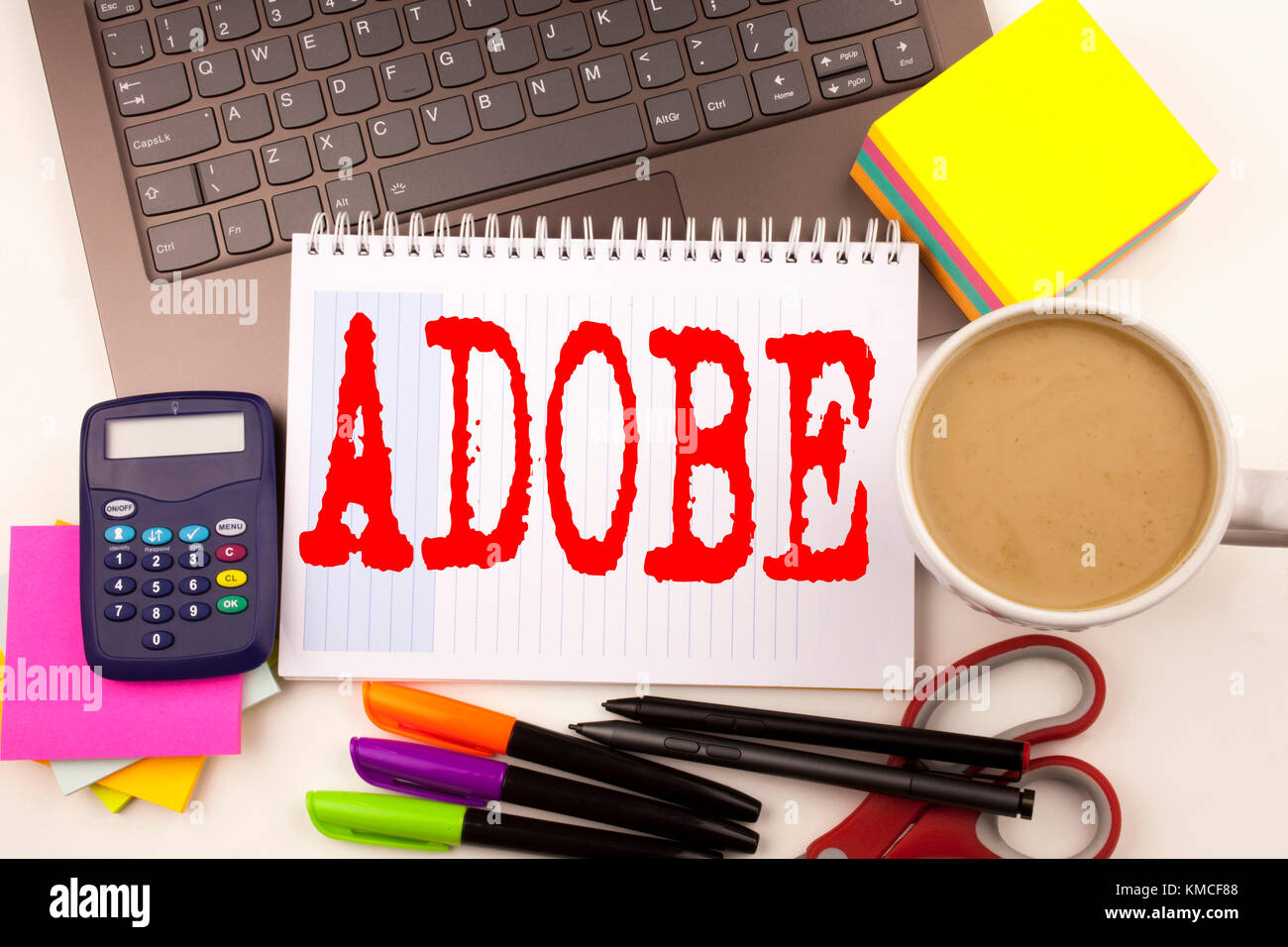 Adobe letter illustration hi-res stock photography and images - Alamy
