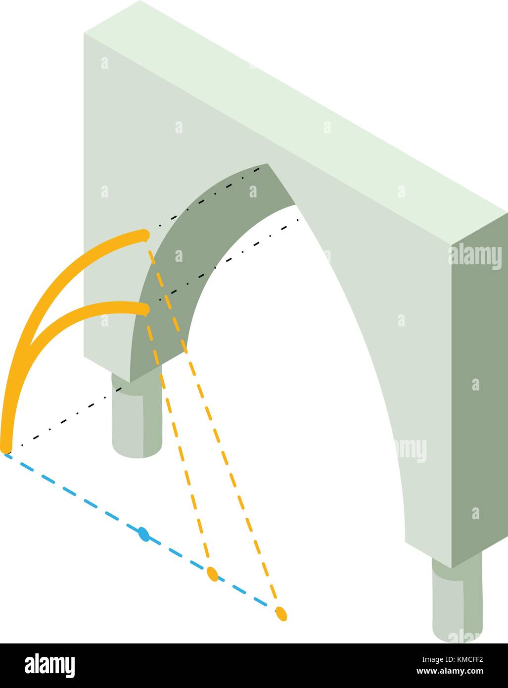 Arch classic icon, isometric 3d style Stock Vector Image & Art - Alamy