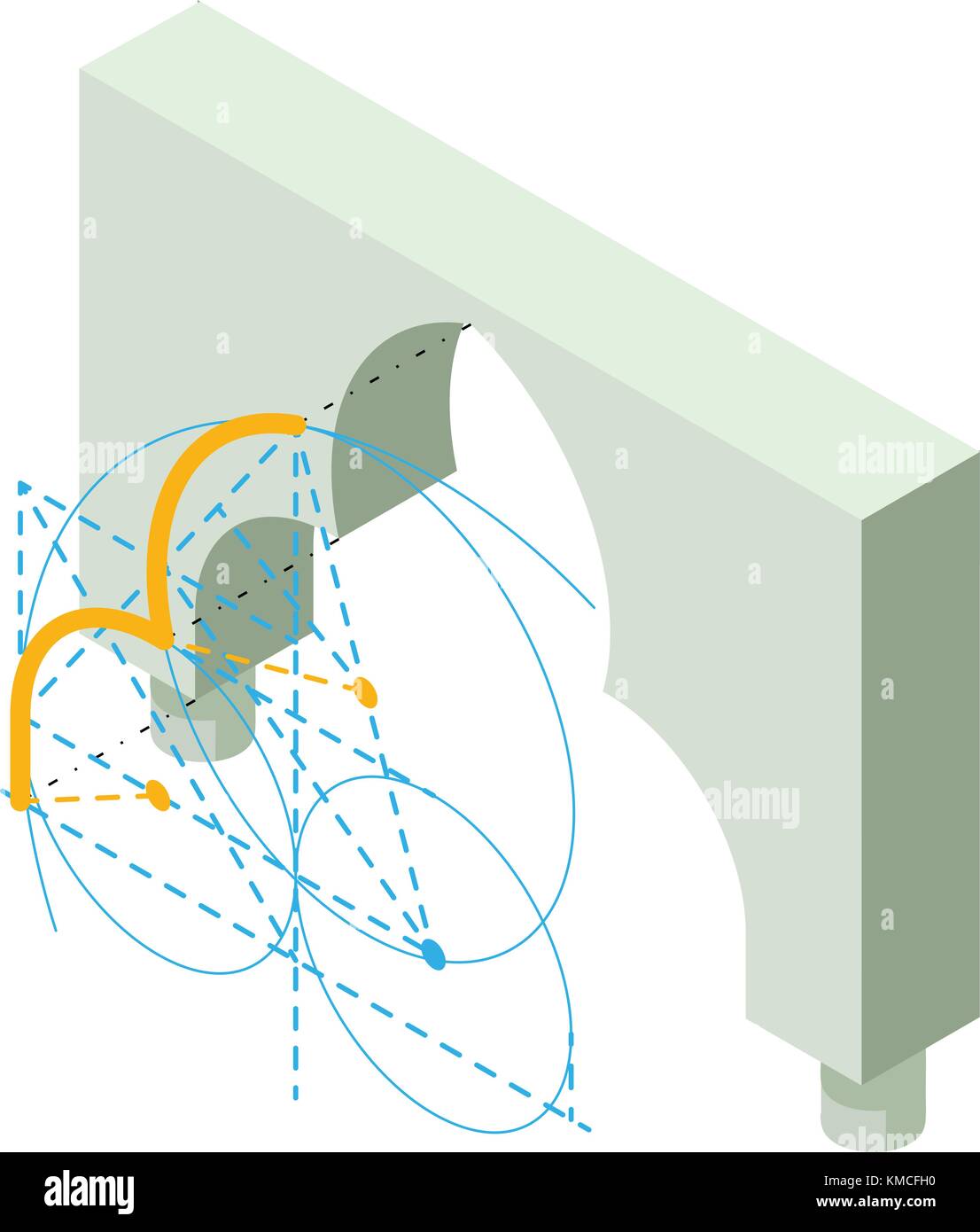 Arch architecture icon, isometric 3d style Stock Vector Image & Art - Alamy