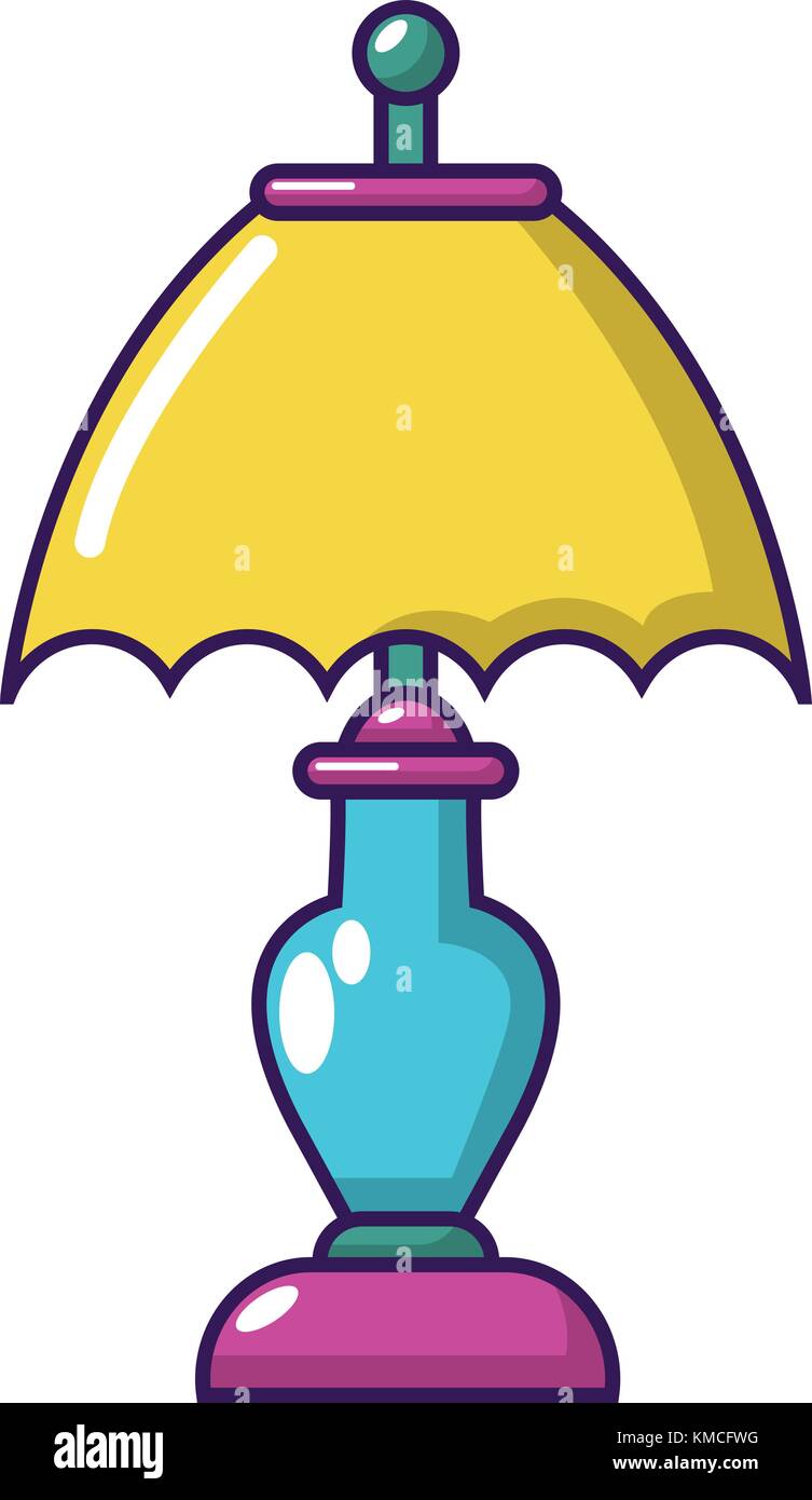 Shade lamp icon, cartoon style Stock Vector Image & Art - Alamy
