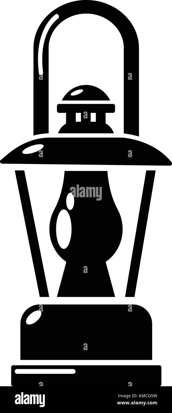 Gas lamp icon, simple style Stock Vector Image & Art - Alamy