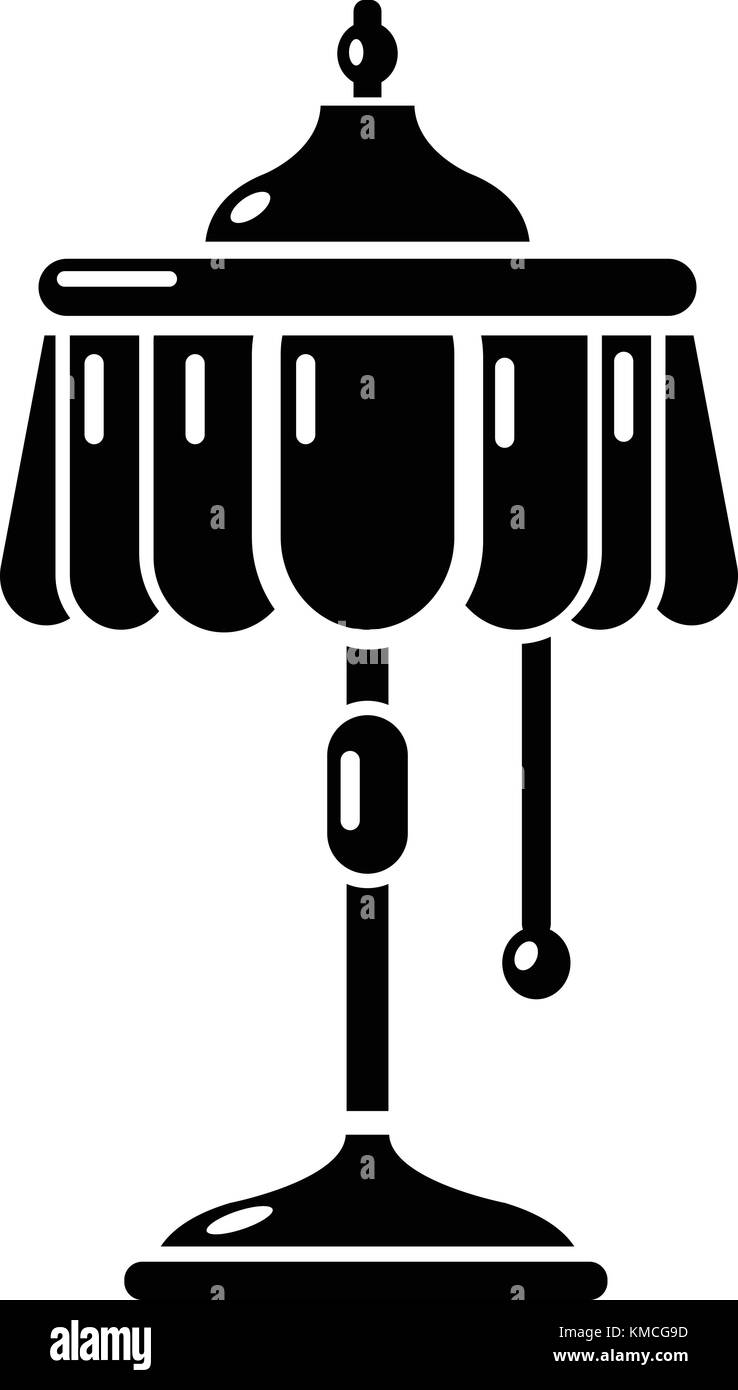 Electric lamp icon, simple style Stock Vector Image & Art - Alamy