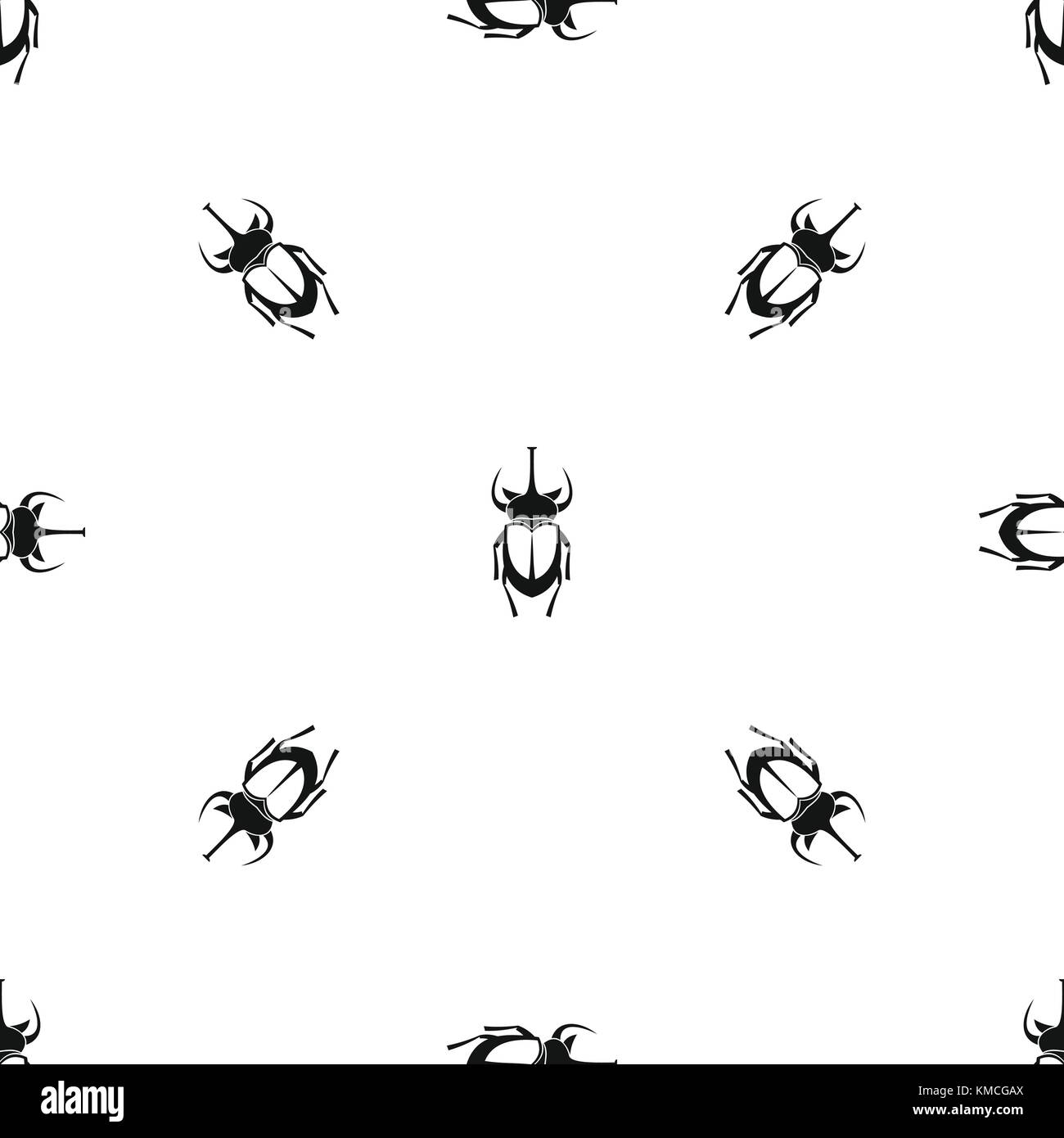 Weevil beetle pattern seamless black Stock Vector Image & Art - Alamy