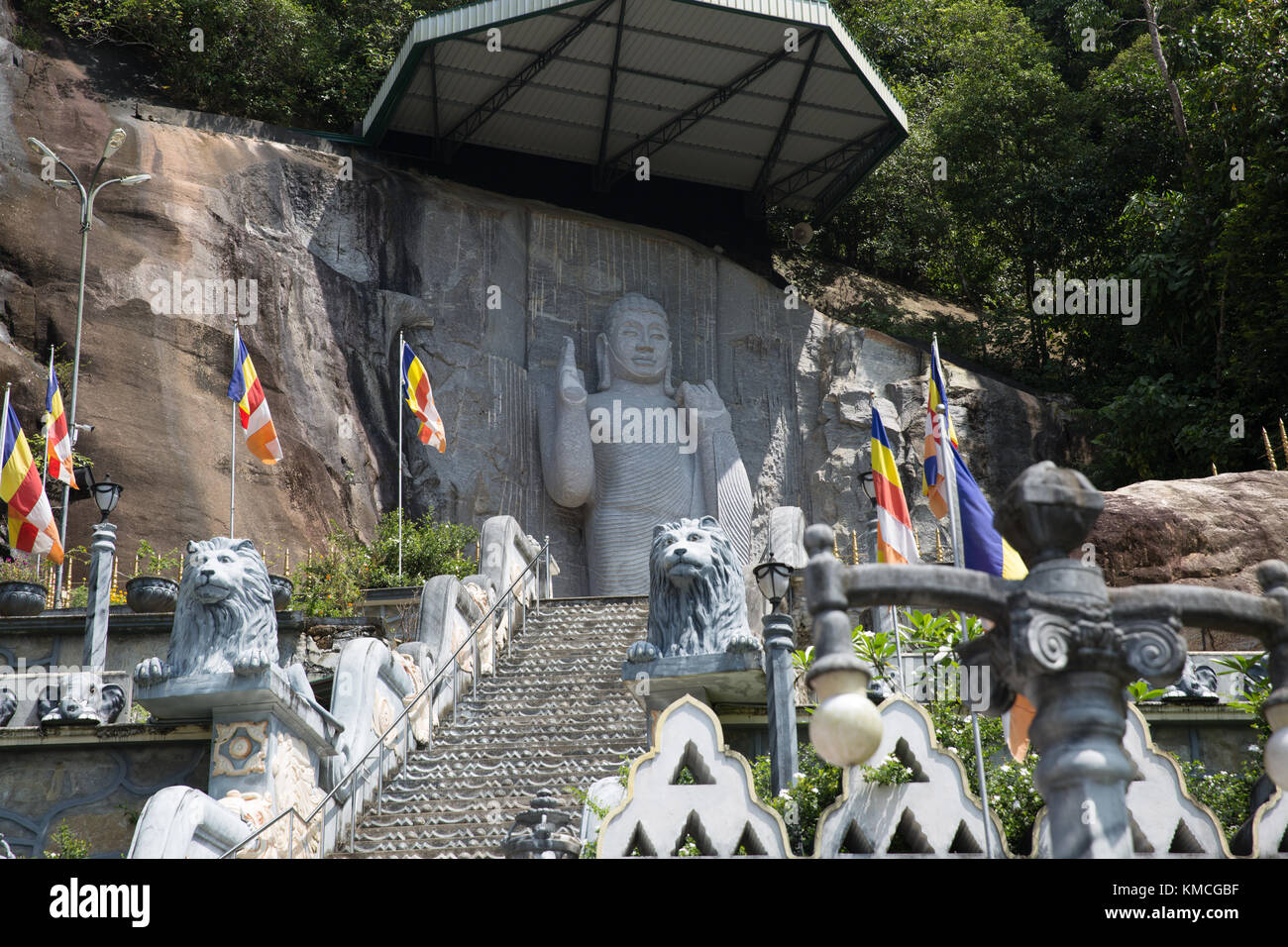 Buddhist Temple Mathugama Province Sri Lanka Stock Photo - Alamy