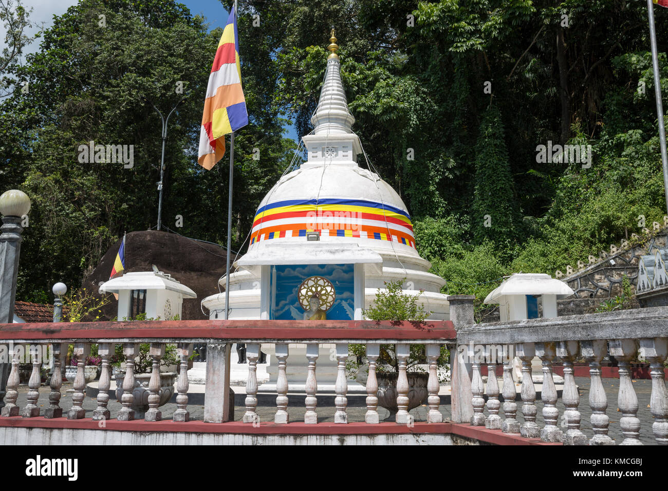 Buddhist Temple Mathugama Province Sri Lanka Stock Photo - Alamy