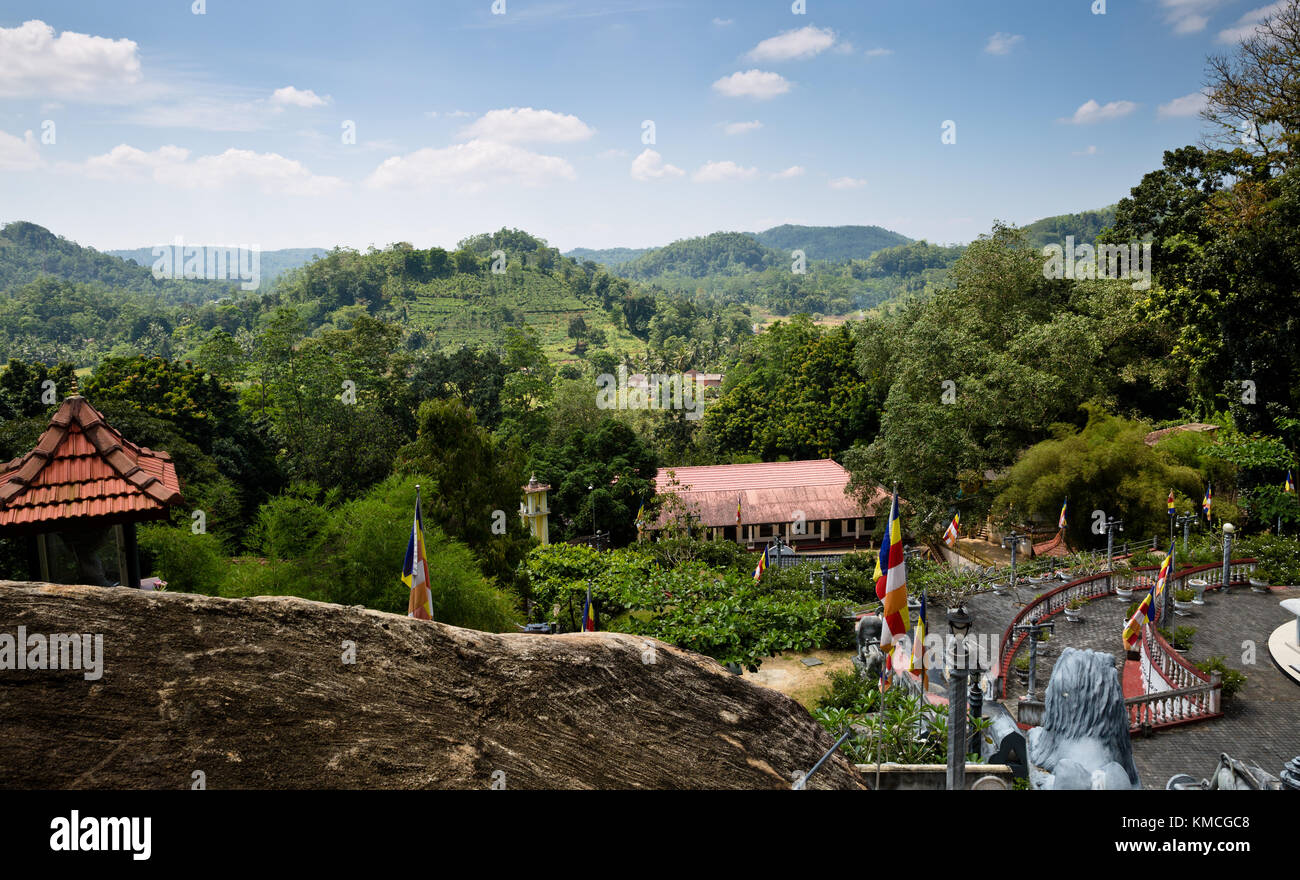Buddhist Temple Mathugama Province Sri Lanka Stock Photo - Alamy