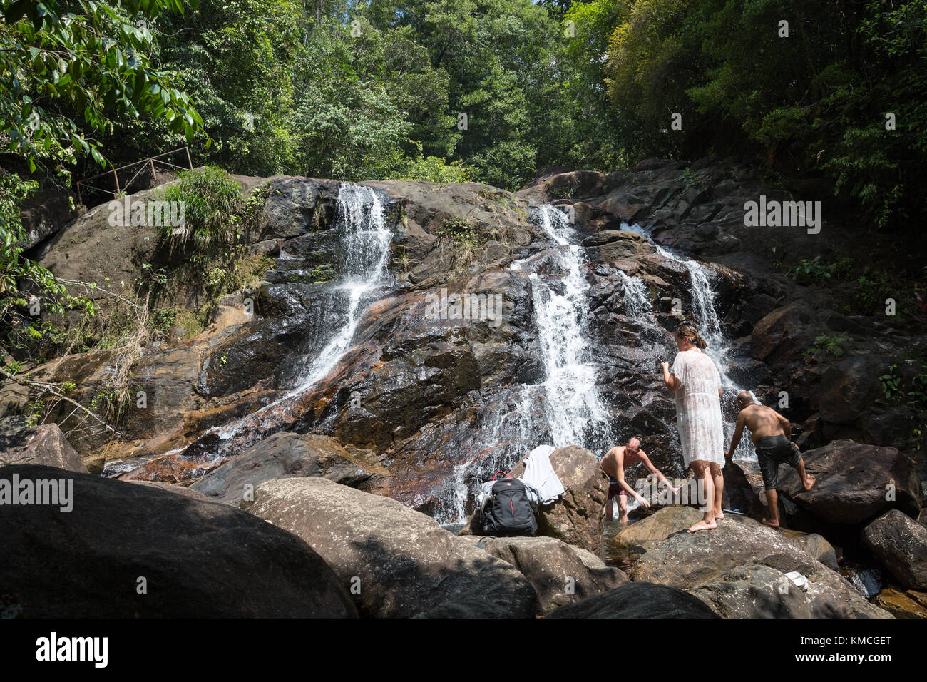 Waterfalls in Mathugama Provence Sri Lanka Stock Photo - Alamy