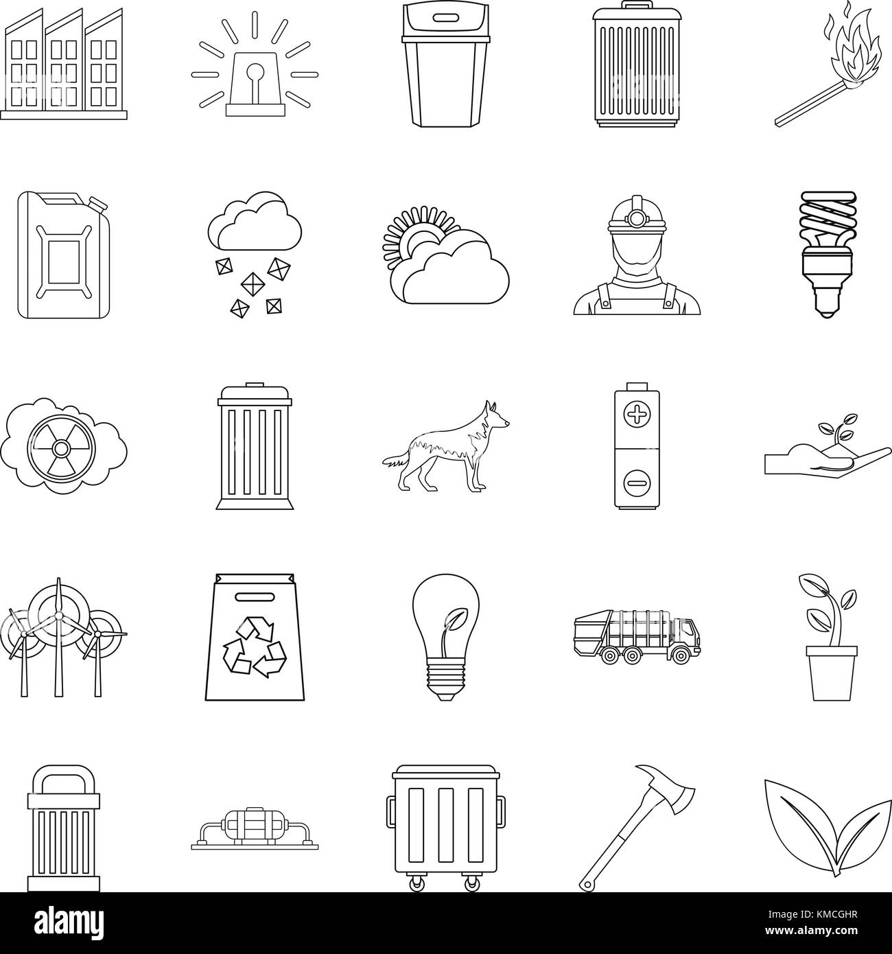 Destructive plant Stock Vector Images - Alamy