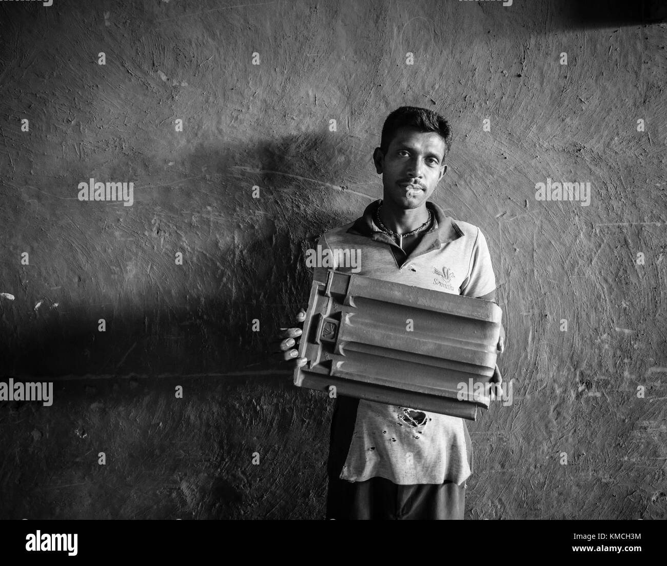 Clay brick factory Black and White Stock Photos & Images - Alamy