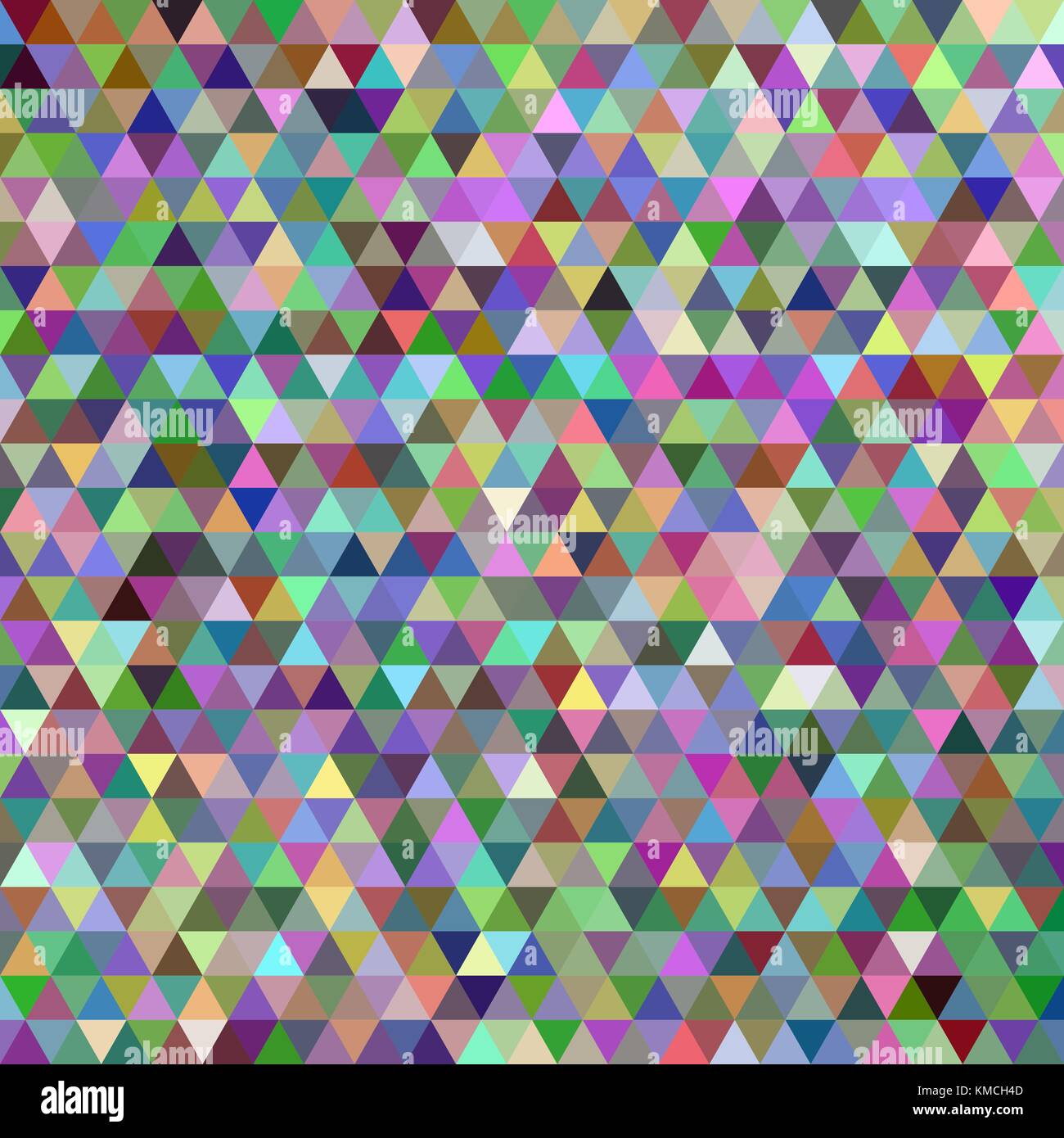 Abstract Multicolored Mosaic Triangle Tile Pattern Background Trendy