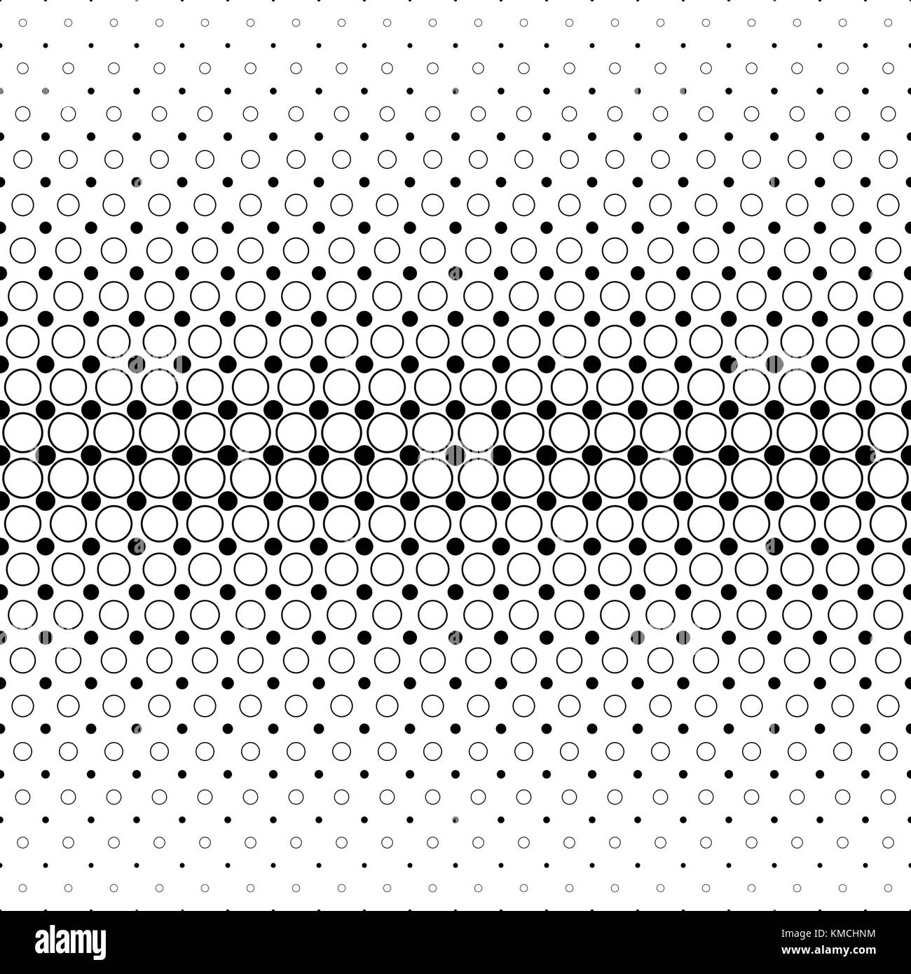 Black and white circle pattern - geometric background graphic design ...