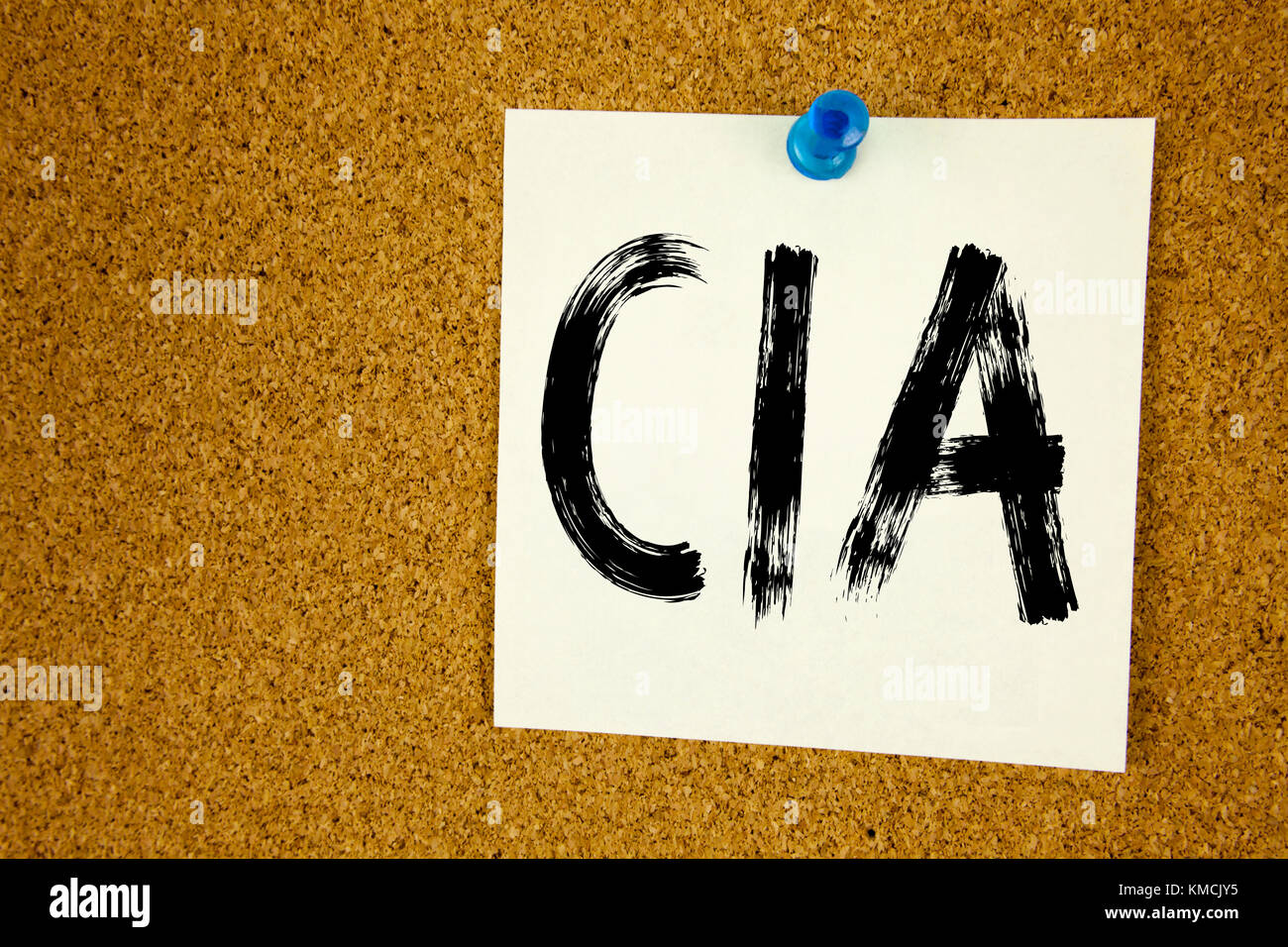 Conceptual hand writing text caption inspiration showing CIA . Business ...