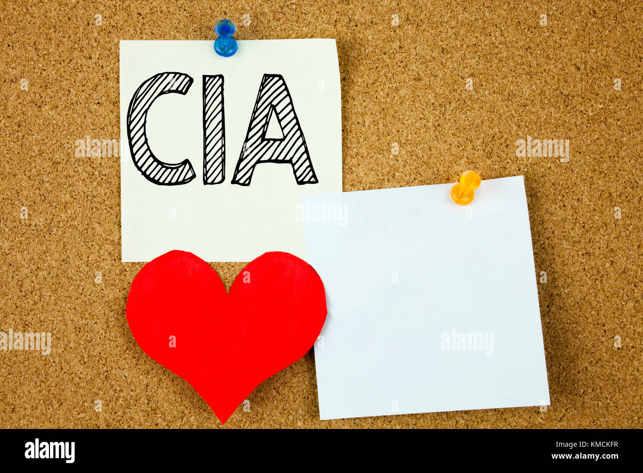 Conceptual hand writing text caption inspiration showing CIA concept ...