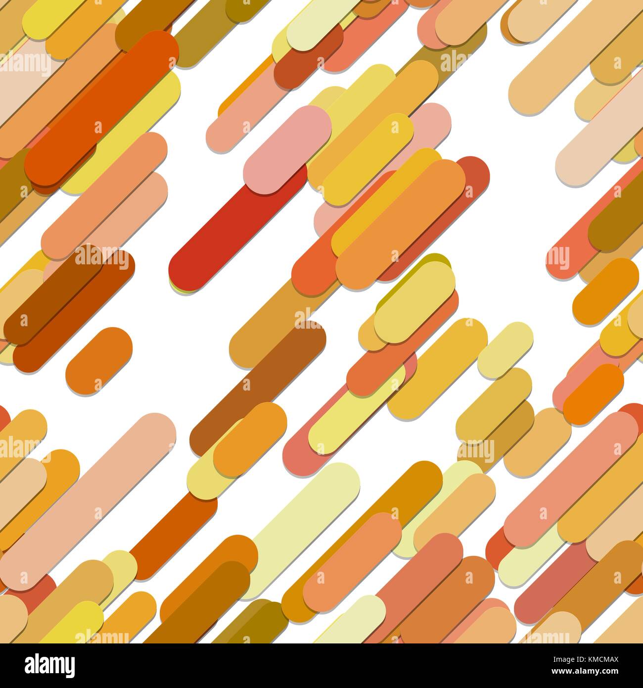 Seamless abstract random rounded diagonal stripe background pattern - trendy vector graphic ...