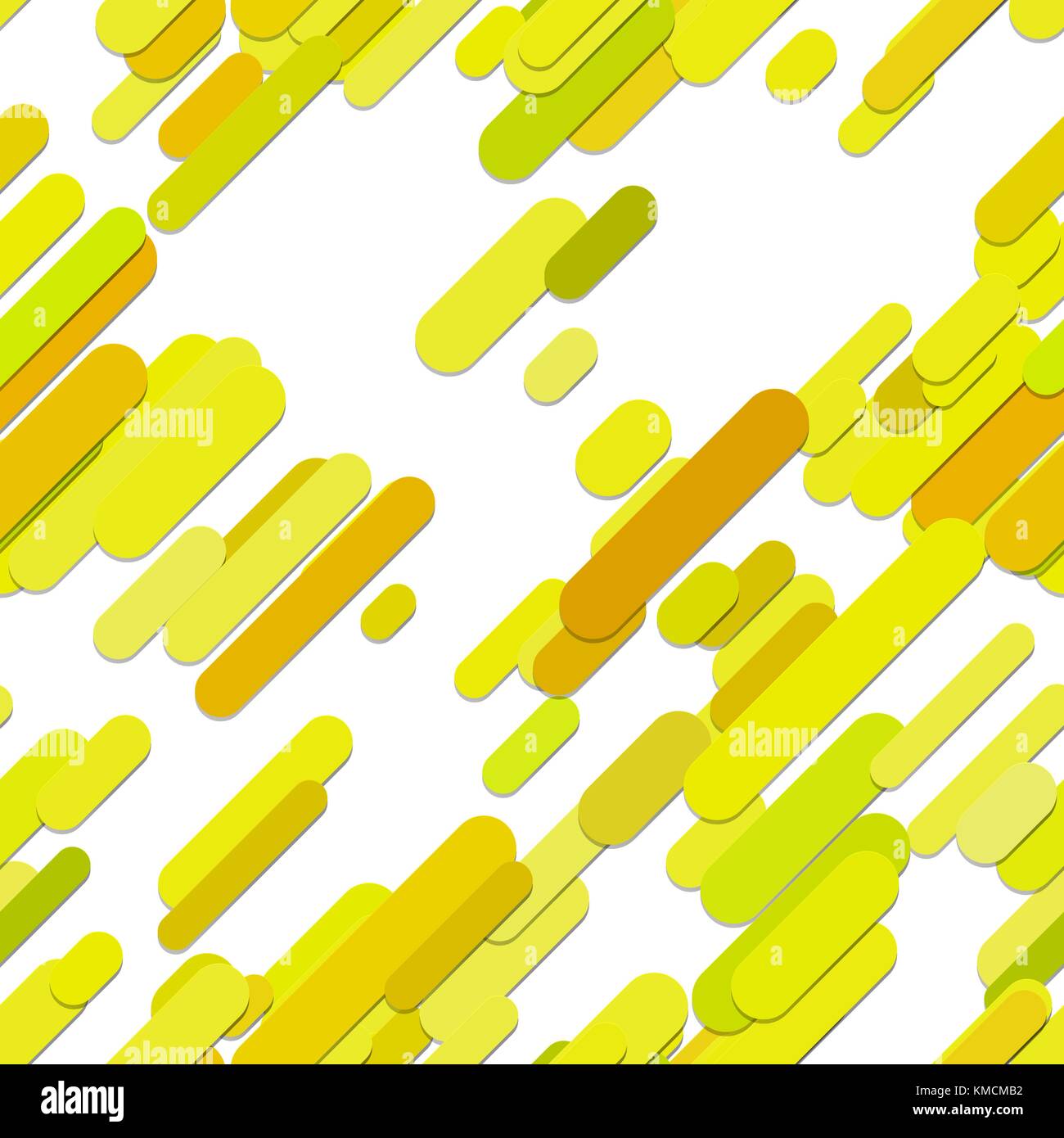 Geometrical seamless chaotic rounded diagonal stripe background pattern - design from colored ...