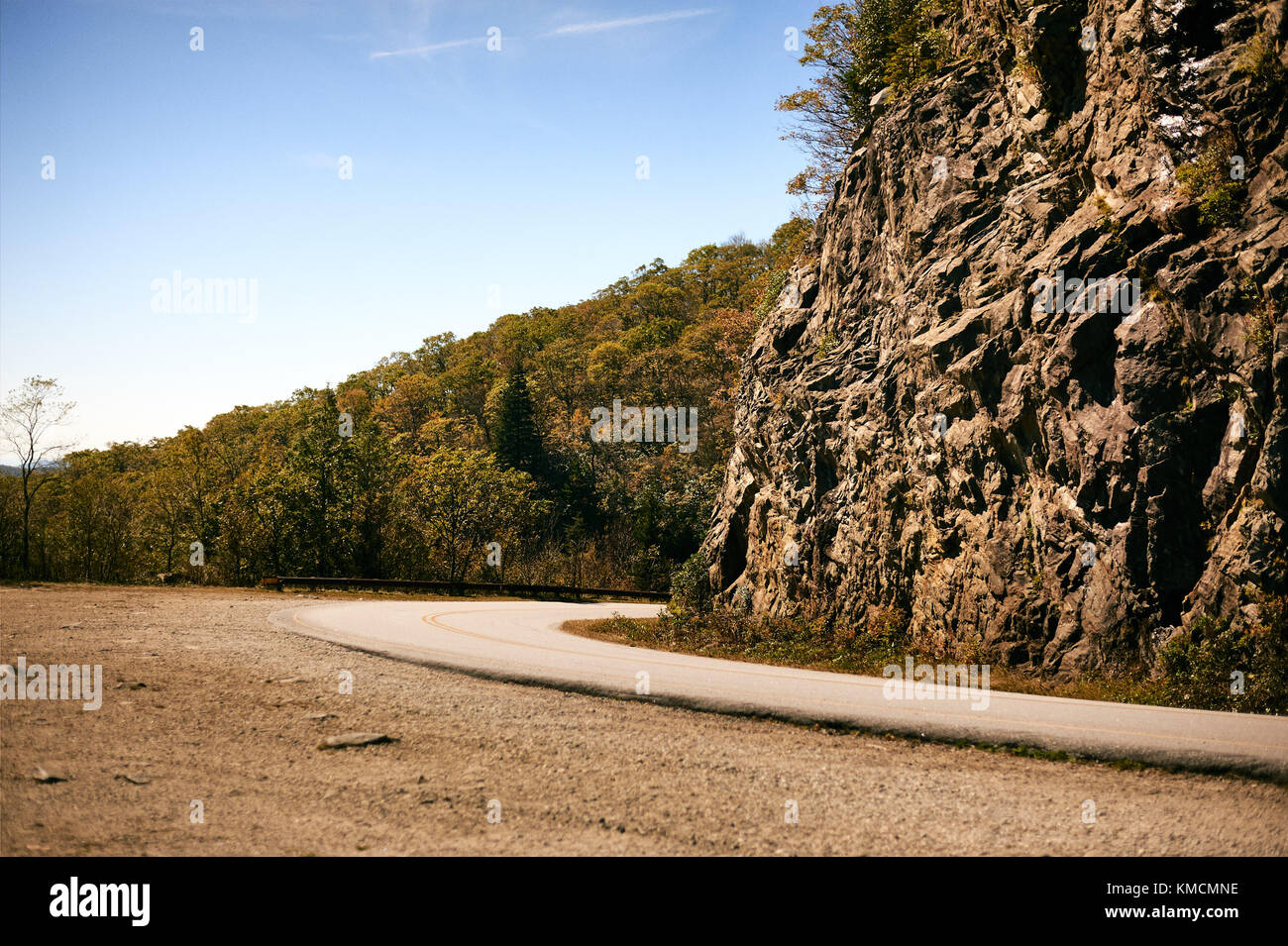 Mountain Country Road Stock Photo - Alamy