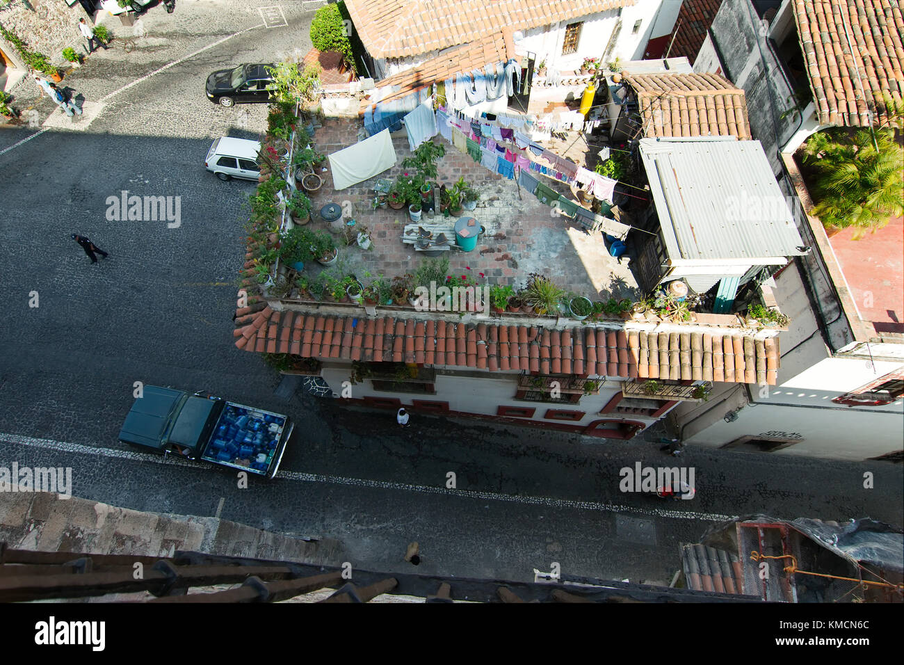 Taxco, Guerrero, Mexico - 2017: A typical view of the town, with ...