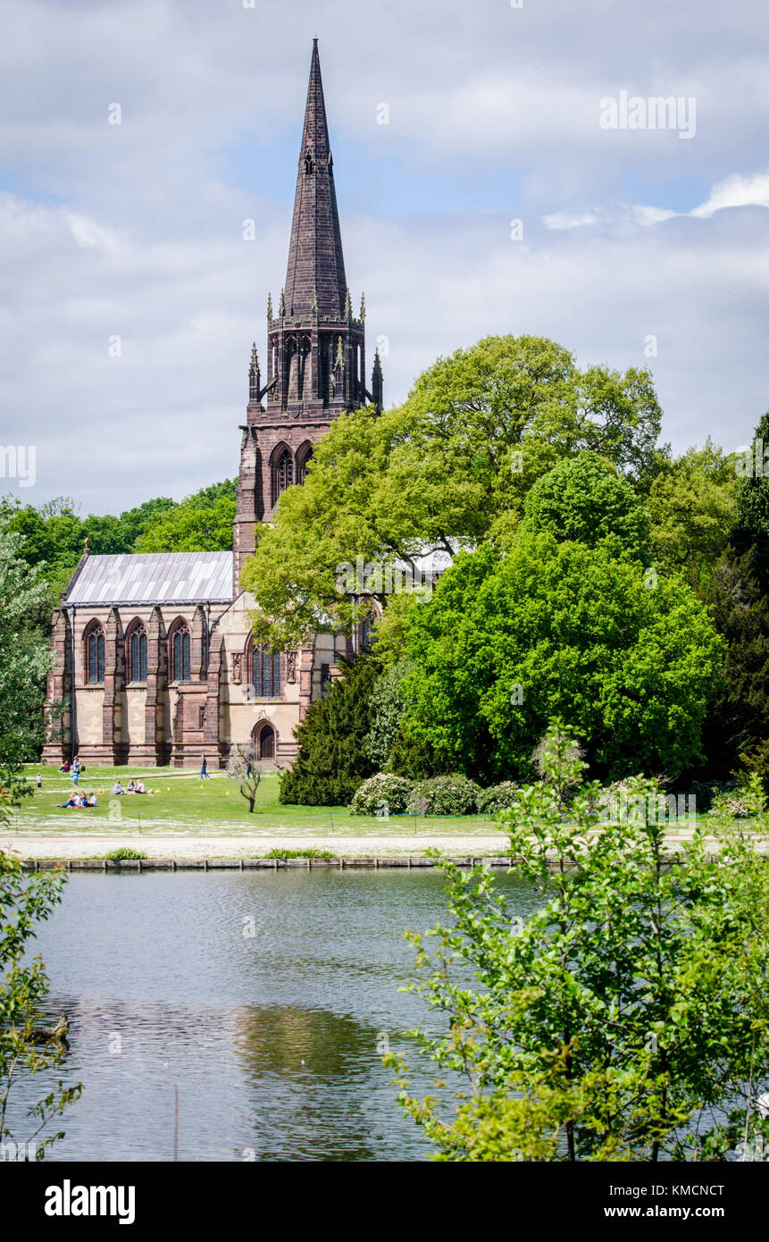 the church reflection Stock Photo - Alamy