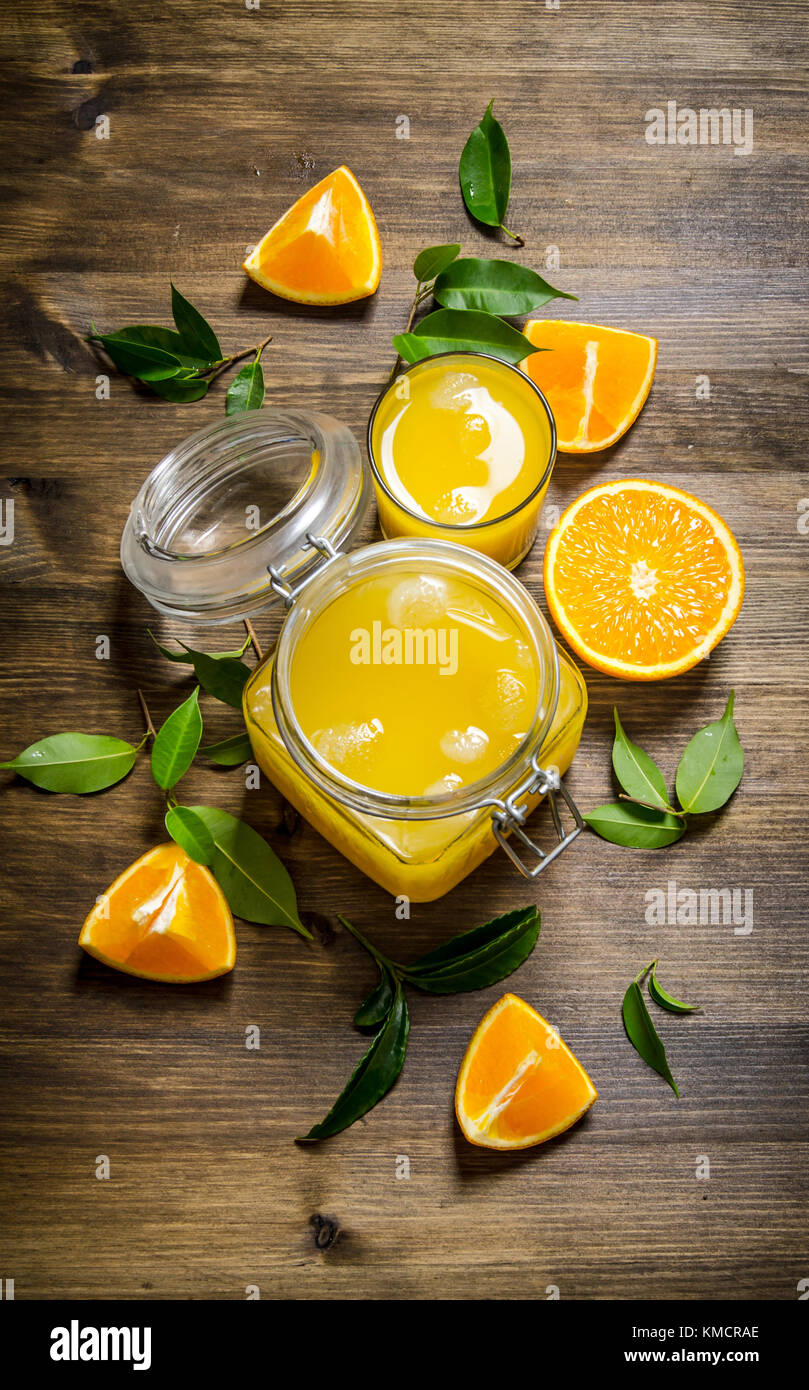 Orange juice with bits hi-res stock photography and images - Alamy