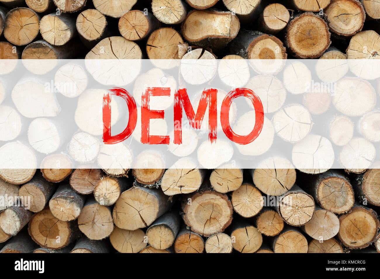 Conceptual announcement text caption inspiration showing Demo Business ...