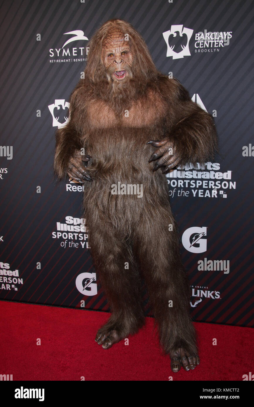 NEW YORK, NY - DECEMBER 5: Sasquatch, Bigfoot at the 2017 Sports ...