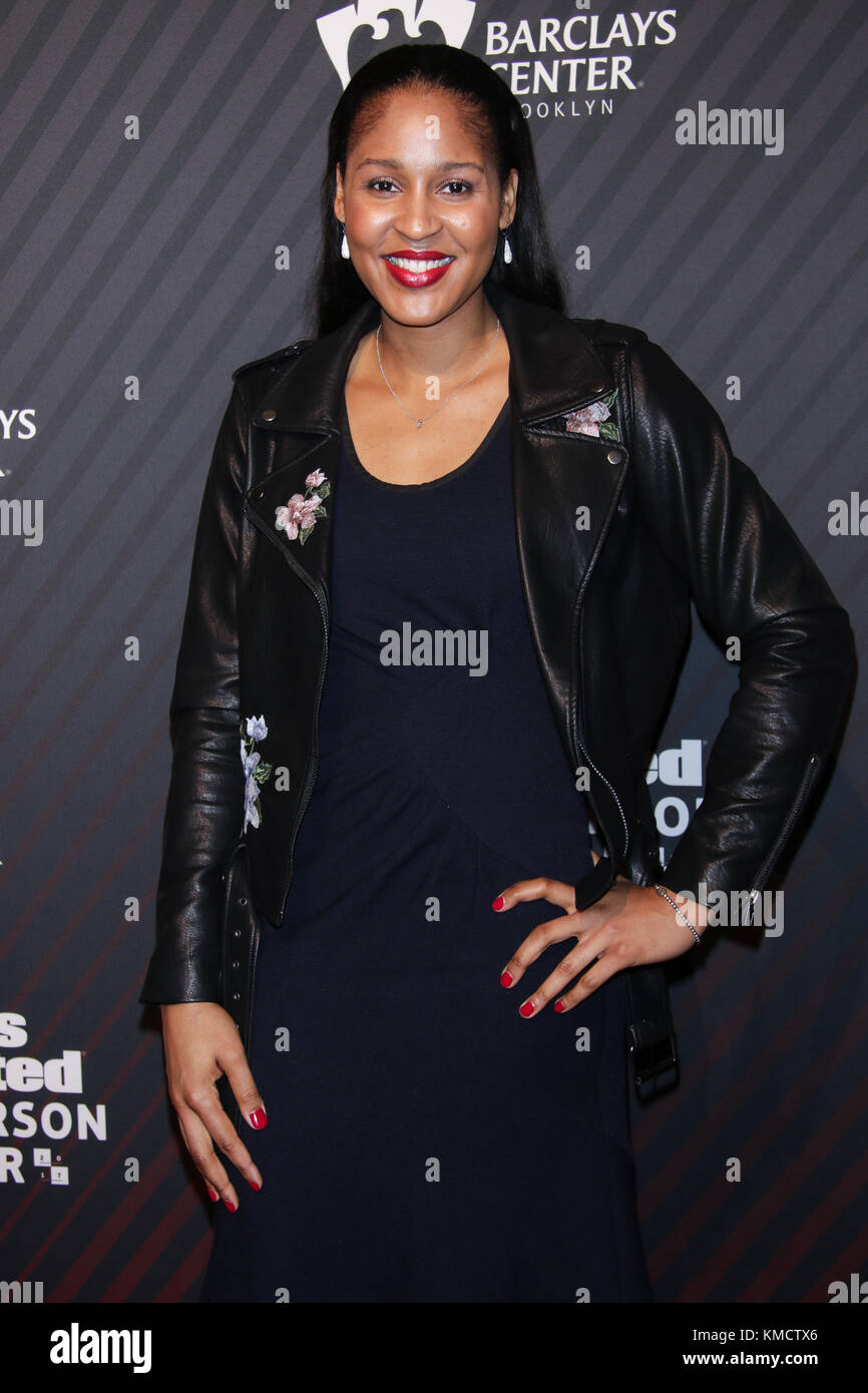 New York, NY, USA. 5th Dec, 2017. Maya Moore at the 2017 Sports ...