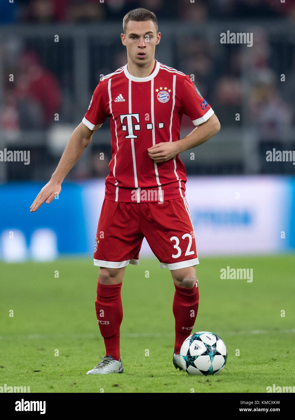 Munich, Germany. 05th Dec, 2017. Bayern Munich's Joshua Kimmich in ...