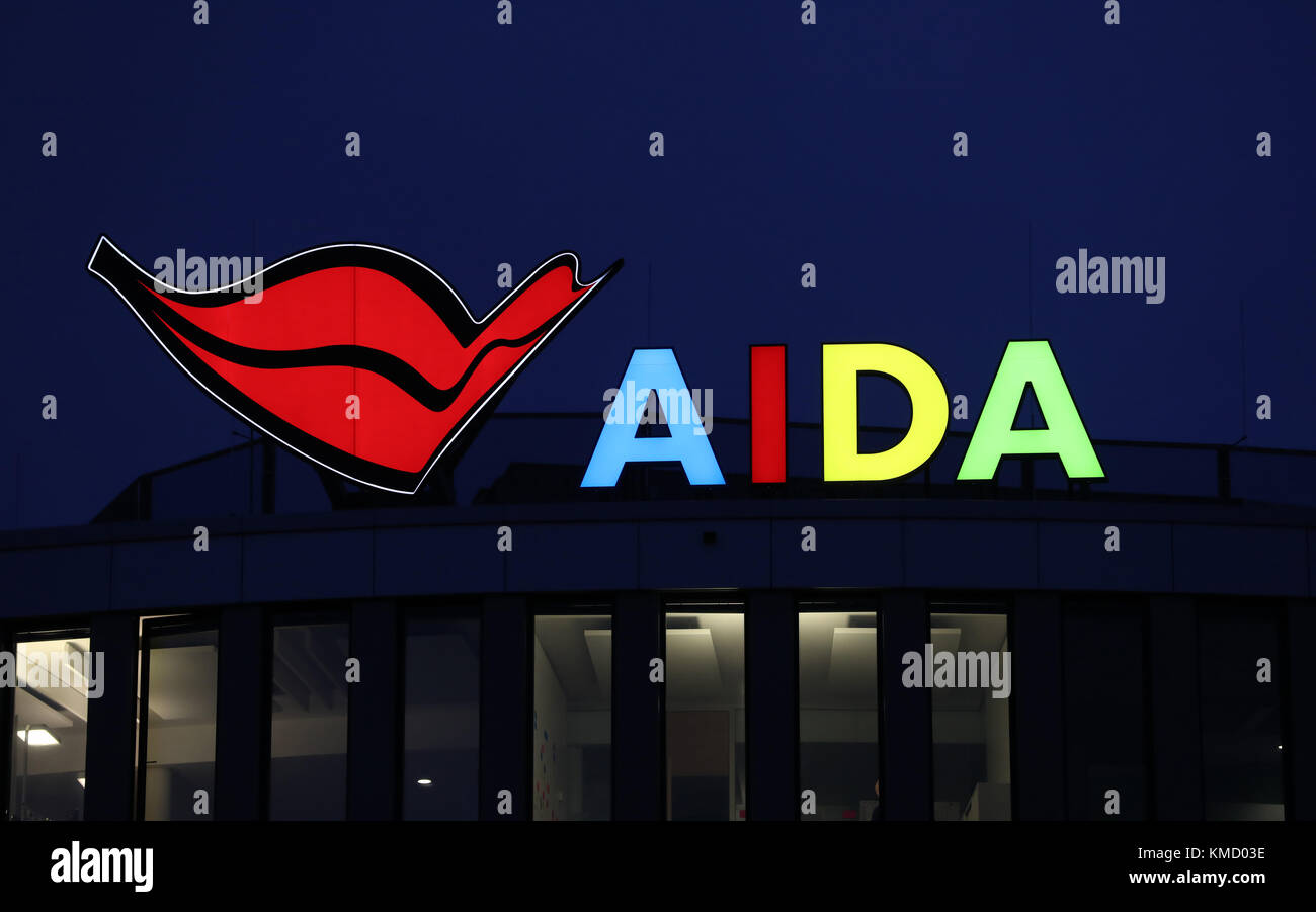 Rostock, Germany. 6th Dec, 2017. The headquarters of the cruise company ...