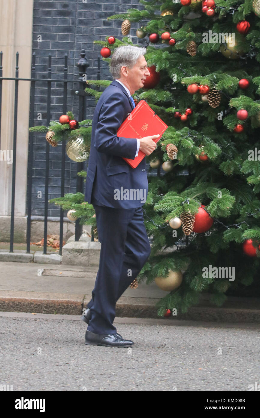 London, UK. 6th December, 2017. British Chancellor of the Exchequer ...