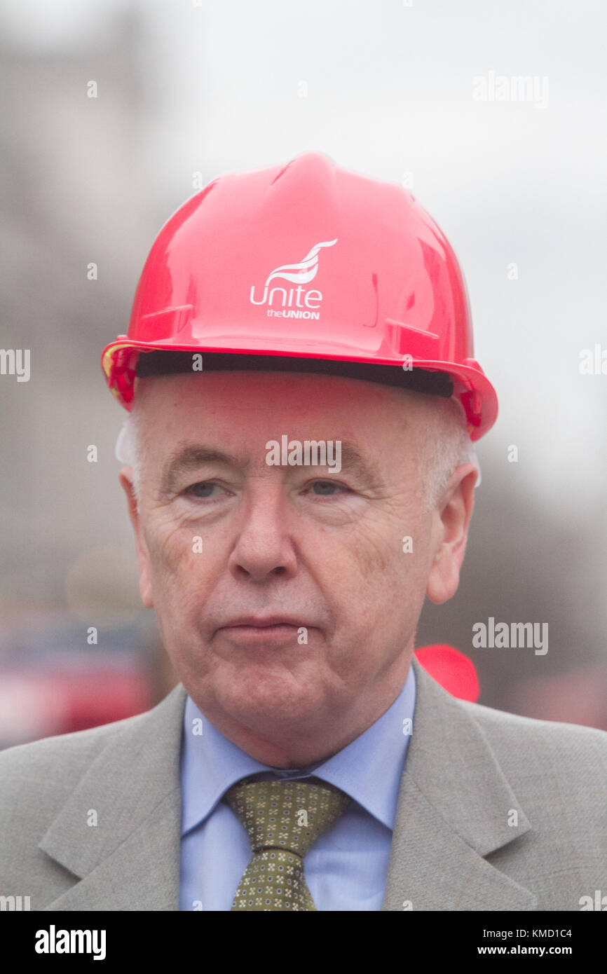 London UK. 6th December 2017. Jack Dromey Labour MP for Birmingham ...
