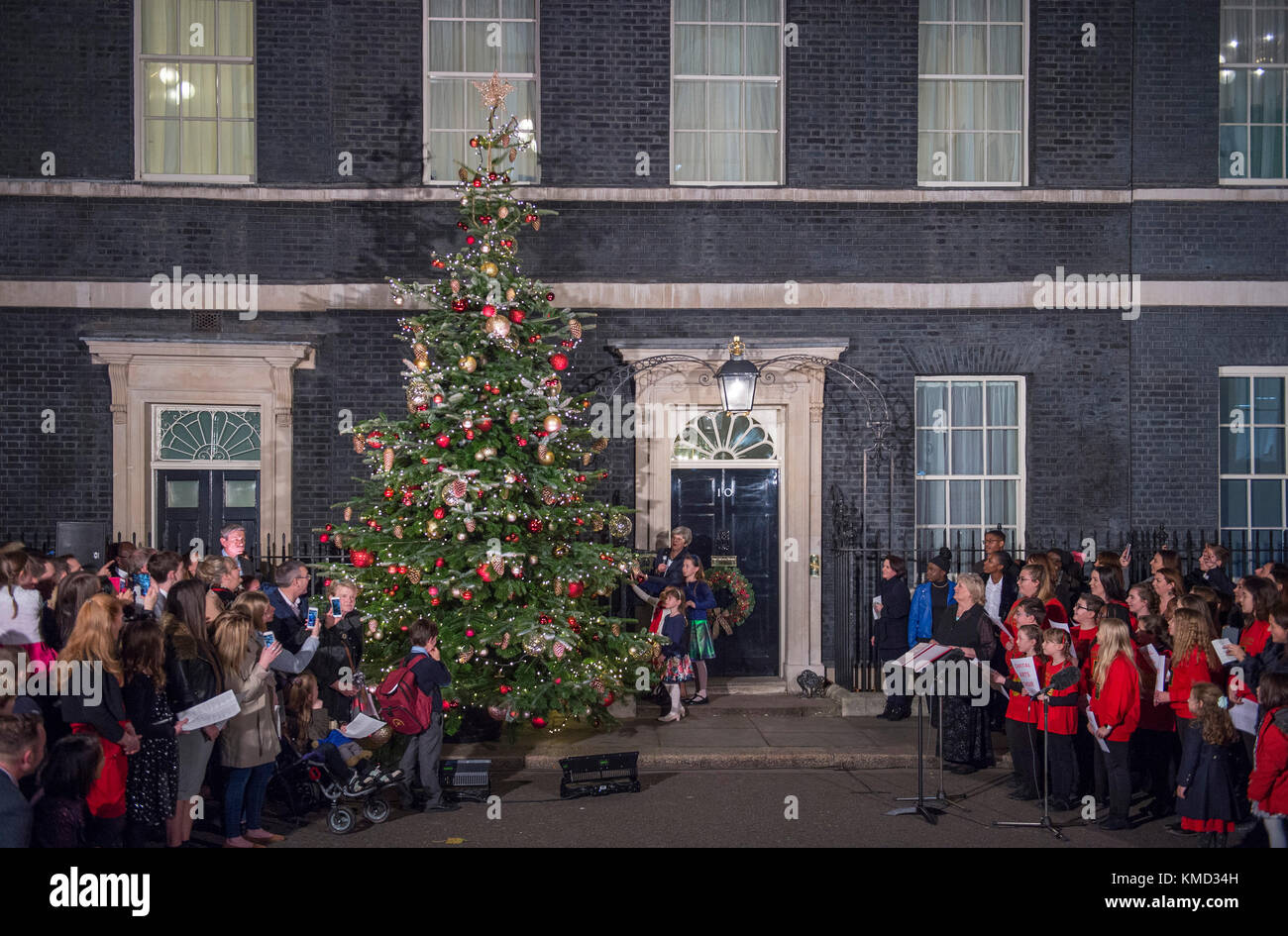 Downing Street, London, UK. 6 December, 2017. Childrens Capital Arts ...