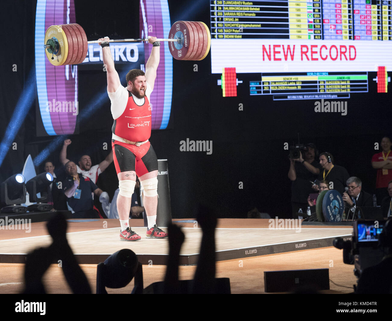 Anaheim, California, USA. 5th Dec, 2017. LASHA TALAKHADZE, of Georgia ...