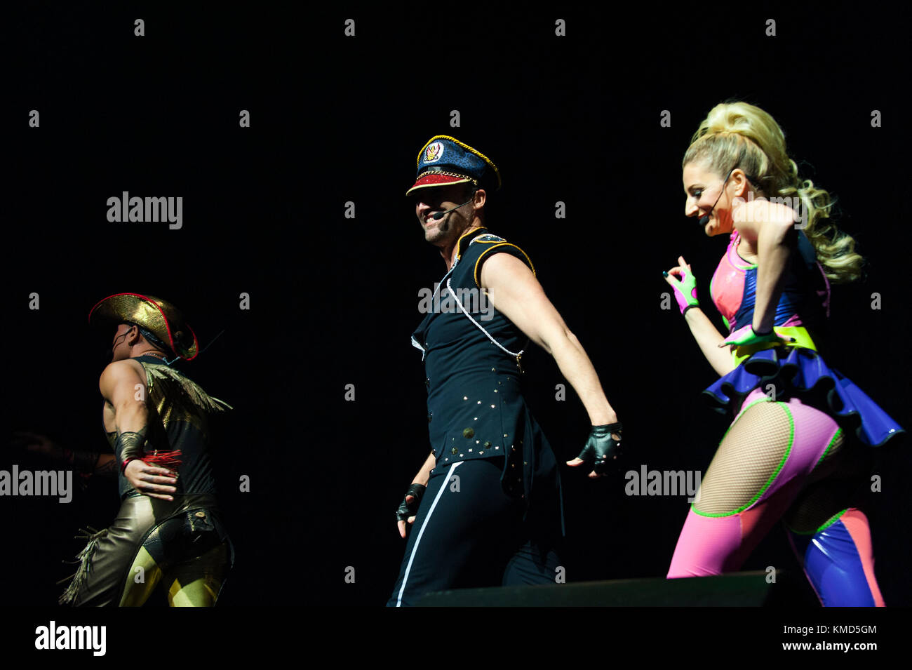 Liverpool, UK. 6th Dec, 2017. 90s Eurodance band, Vengaboys, perform as ...