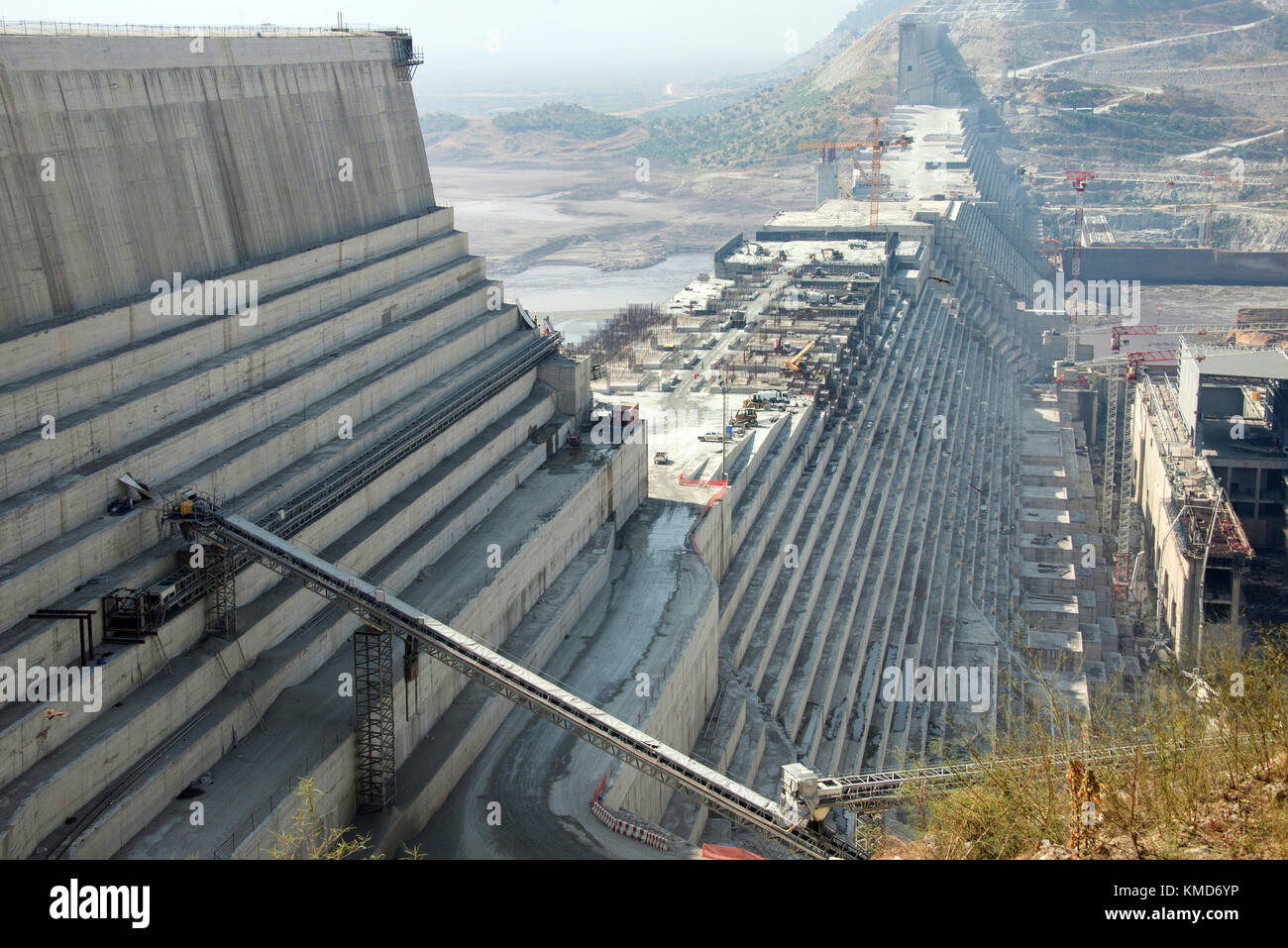 Grand Ethiopian Renaissance Dam High Resolution Stock Photography and ...