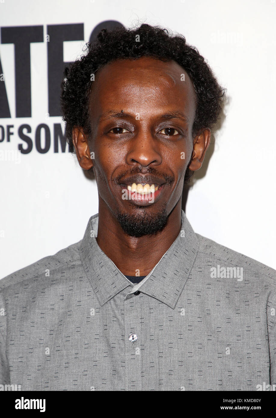Hollywood, USA. 6th Dec, 2017. Barkhad Abdi, at Premiere Of Front Row ...