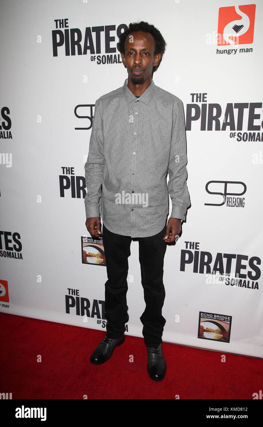 Hollywood, USA. 6th Dec, 2017. Barkhad Abdi, at Premiere Of Front Row ...