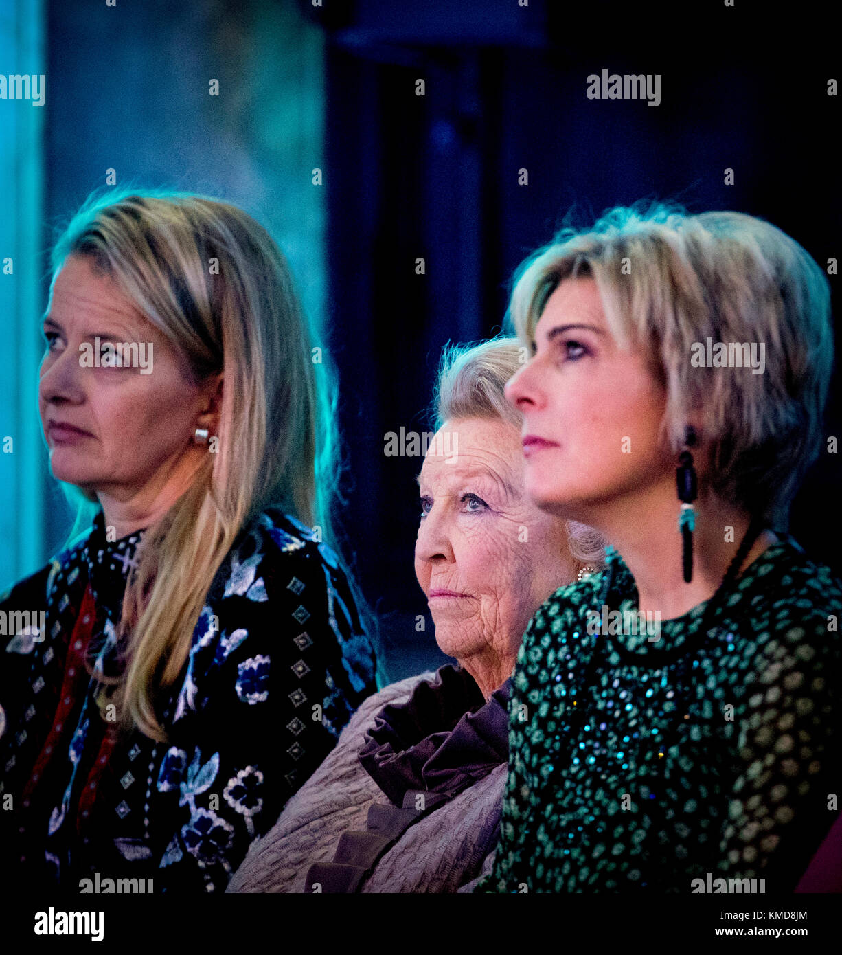 Amsterdam, The Netherlands. 6th Dec, 2017. Princess Mabel (L-R ...
