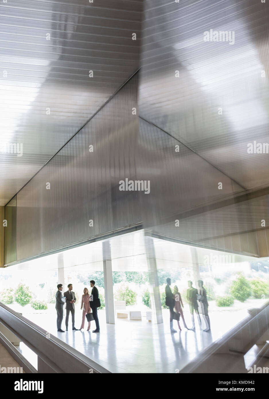 Modern business people talking hi-res stock photography and images - Alamy