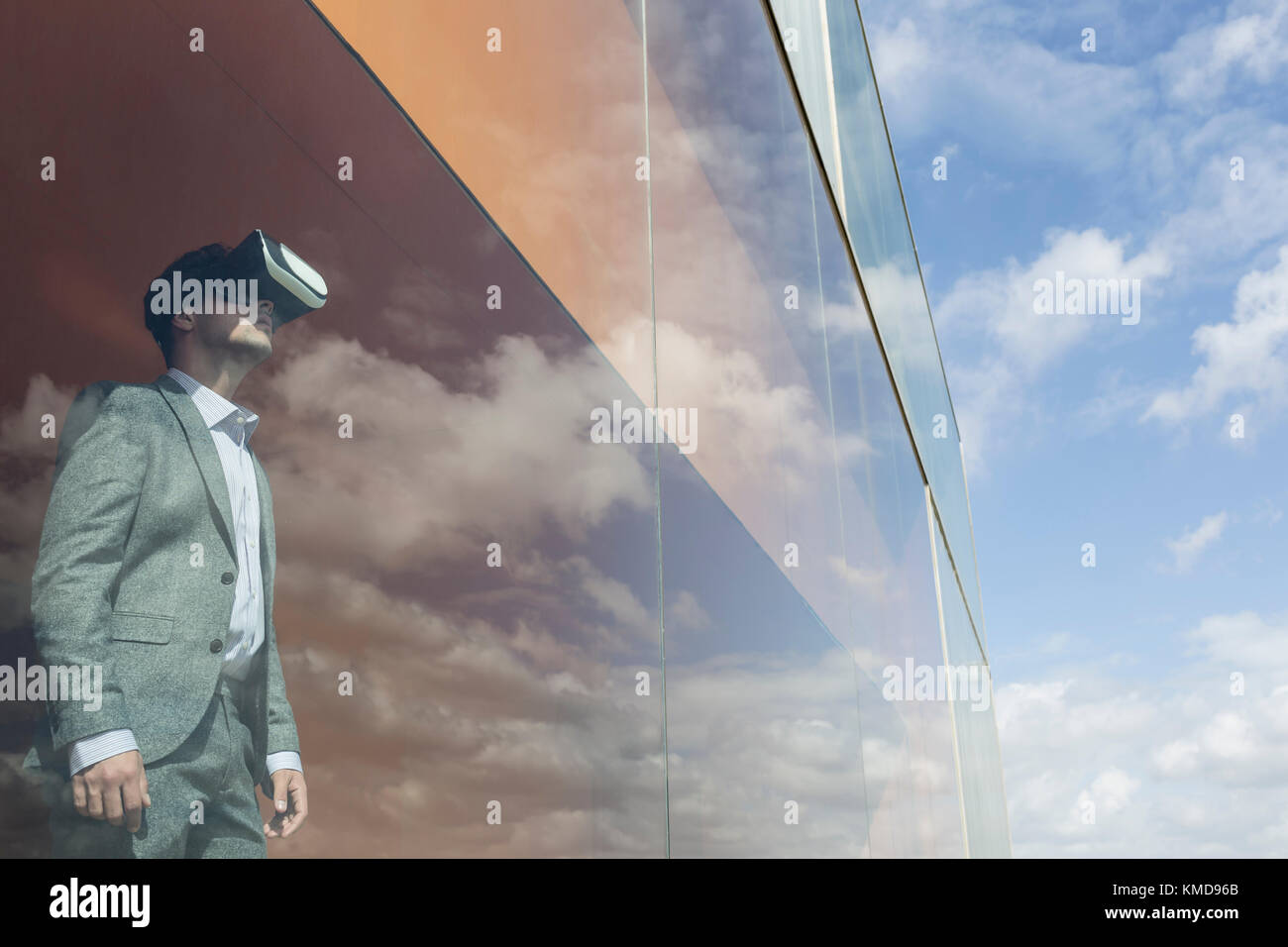 Man using modern wireless hi-res stock photography and images - Alamy