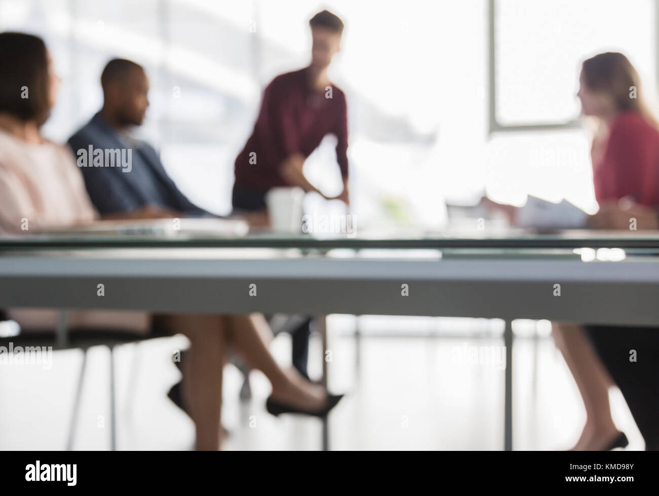 Business people talking in conference room meeting Stock Photo - Alamy