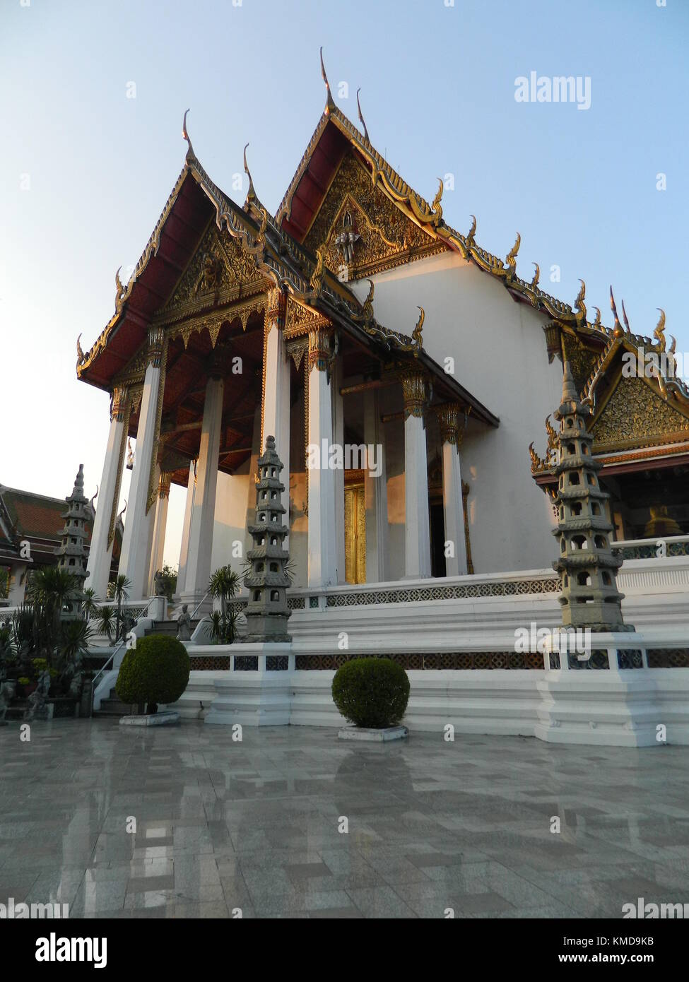 Colourful Temple, Bangkok, Thailand, Southeast Asia, Asia Stock Photo ...