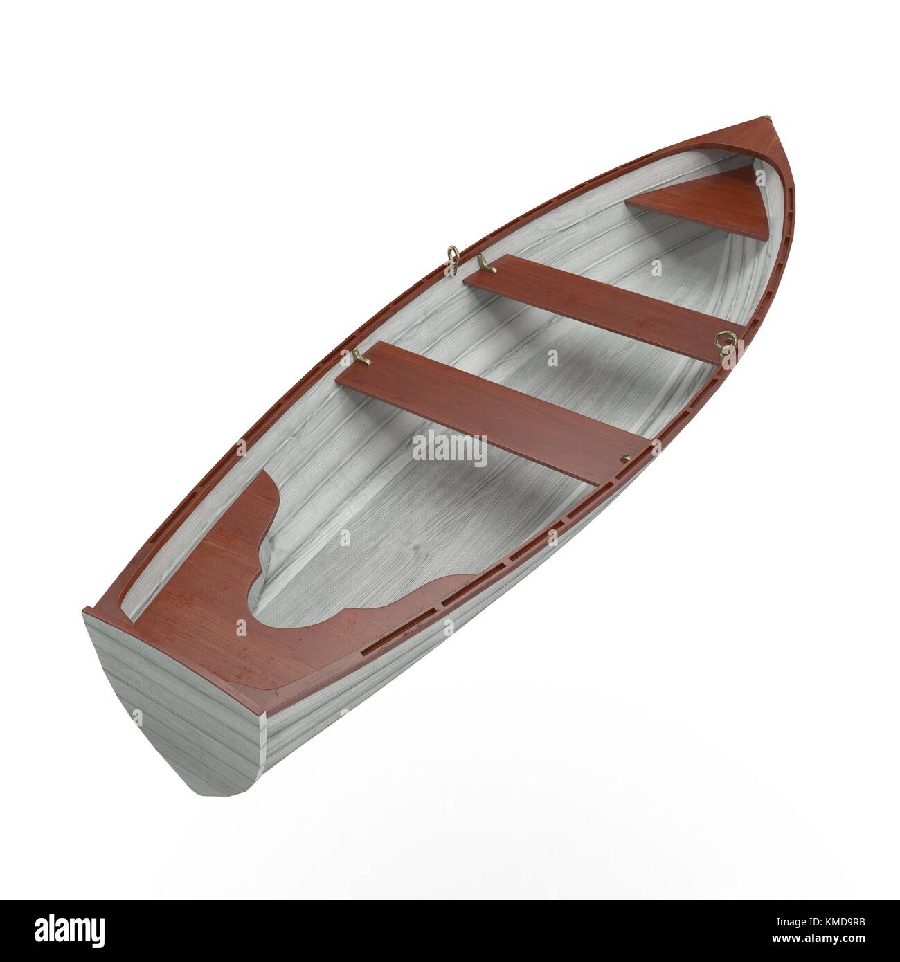 Old rowing boat Cut Out Stock Images & Pictures - Alamy