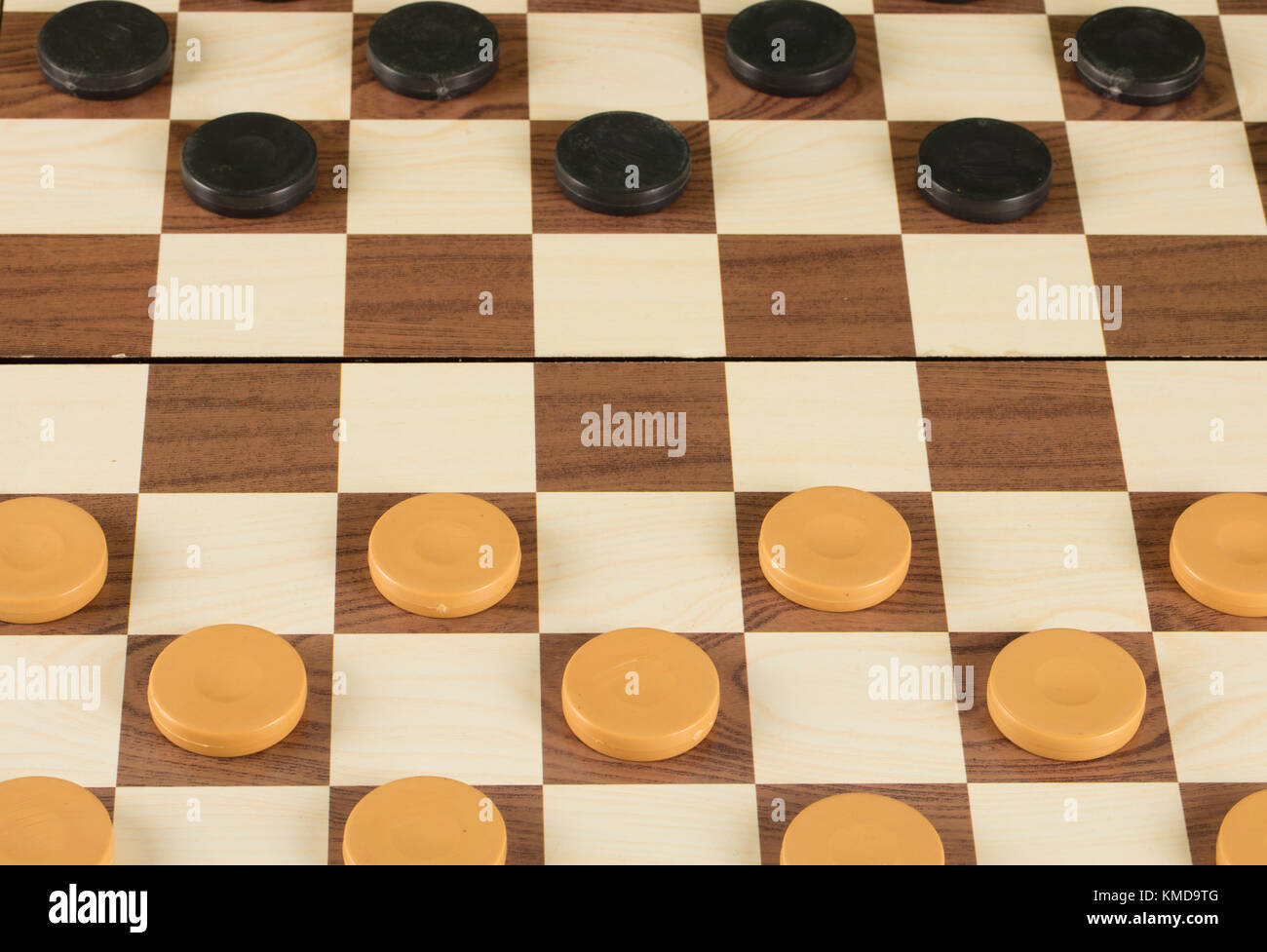 checkerboard with checkers. game concept.board game.hobby.checkers on ...