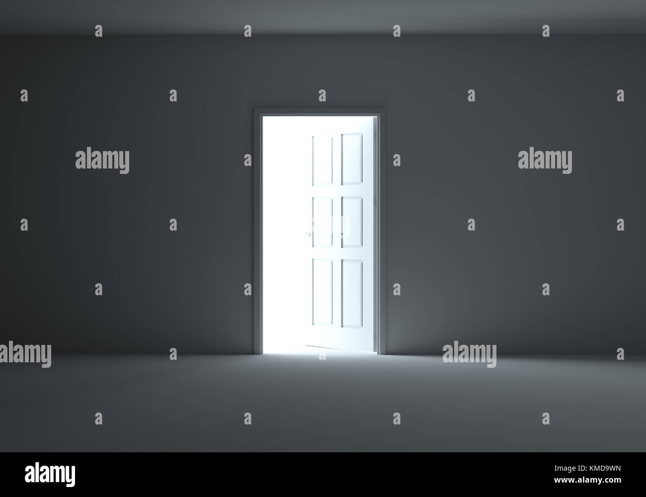 Open door with bright light Stock Photo - Alamy