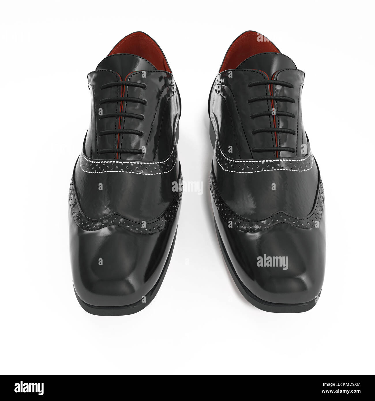 Vintage Brogue Shoes Cut Out Stock Images & Pictures - Alamy