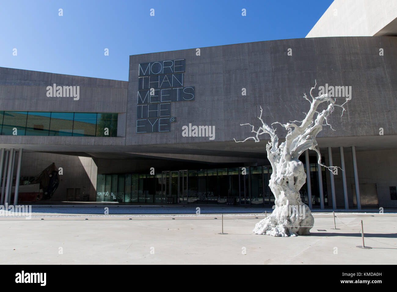 ROME - ITALY, October 13, 2017: External view of the Maxxi National ...