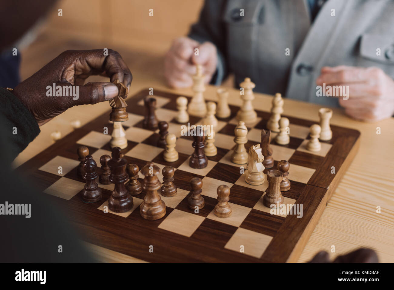 Close up chess table hi-res stock photography and images - Alamy