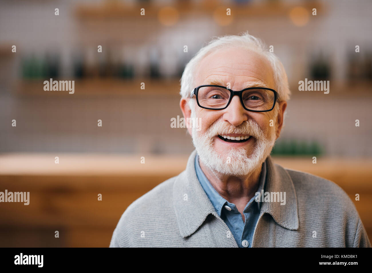 happy senior man Stock Photo - Alamy